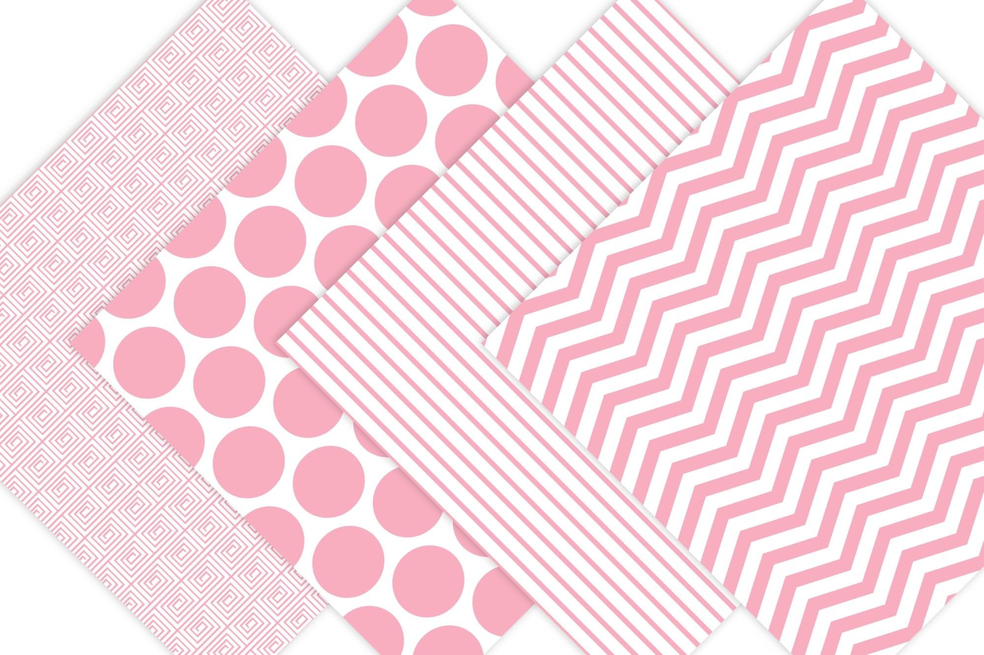 Pink Digital Paper - Light Pink (14913) | Backgrounds | Design Bundles