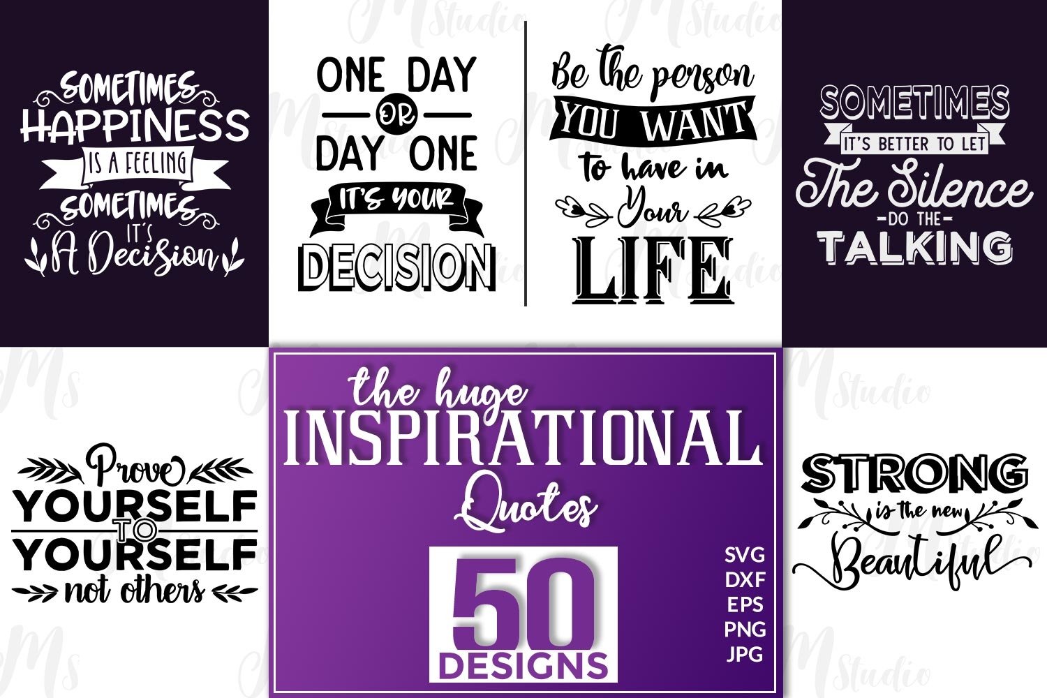 The Huge Inspirational SVG Bundle (1021241) | Cut Files | Design Bundles