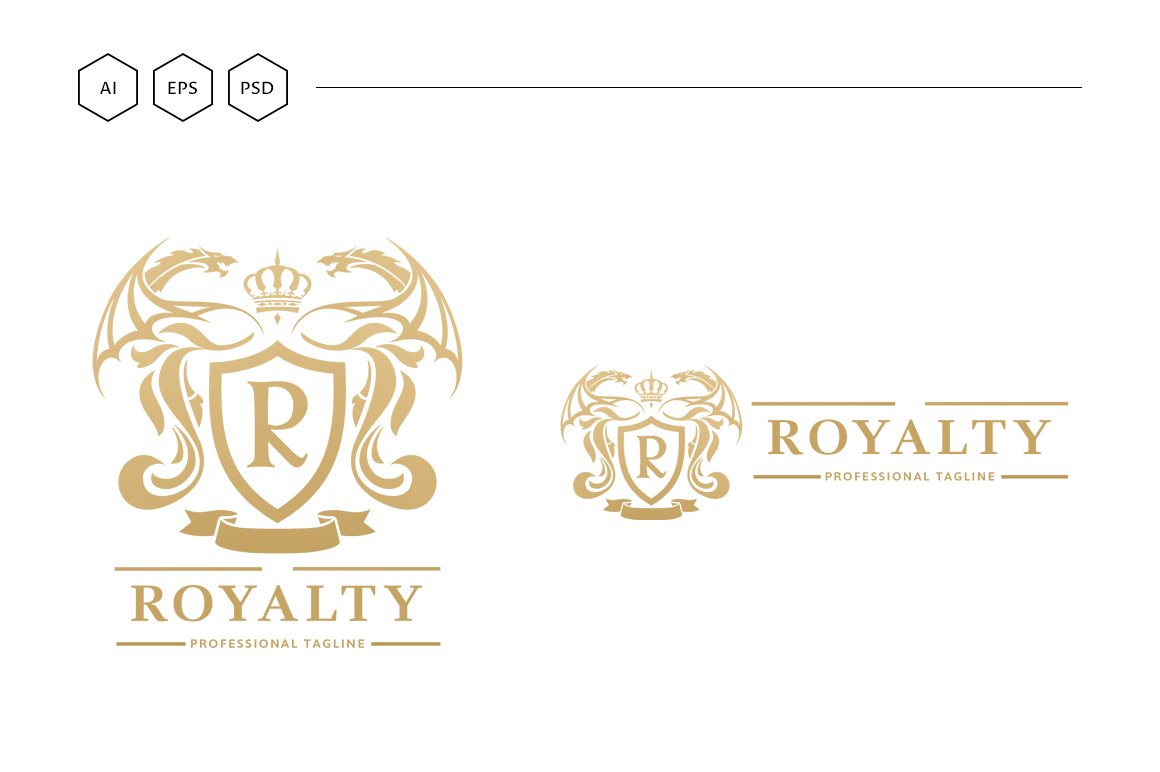 Royalty Logo (672492) | Logos | Design Bundles