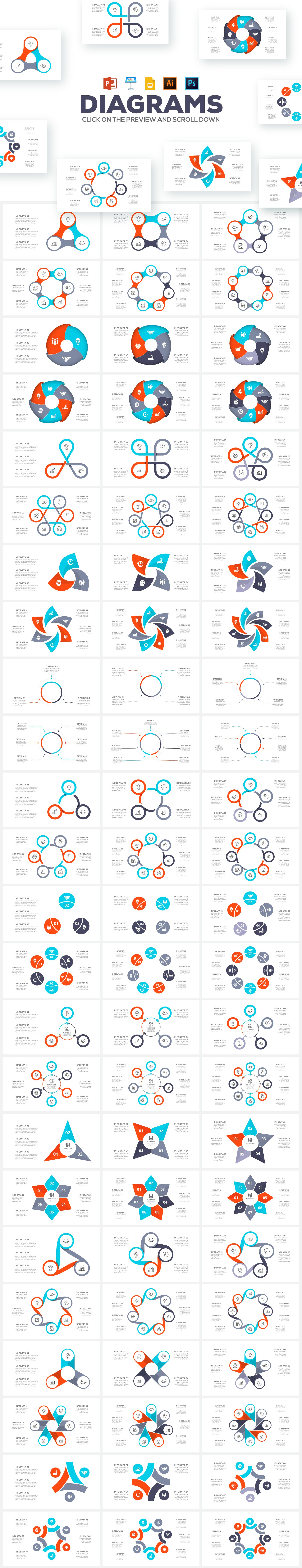 2000 Infographic templates bundle (27980) | Infographics | Design Bundles