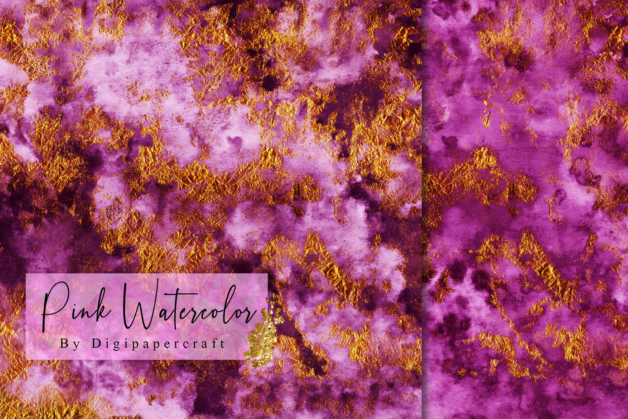 Boho Pink and Gold Watercolor paper, Burgundy Gold backdrops (1357256 ...