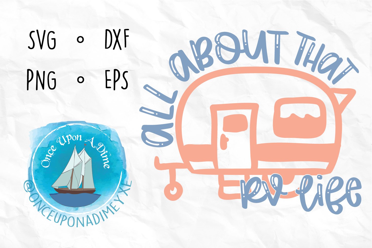 All About That RV Life | Summer | Camping SVG Cut File (532703) | Cut ...