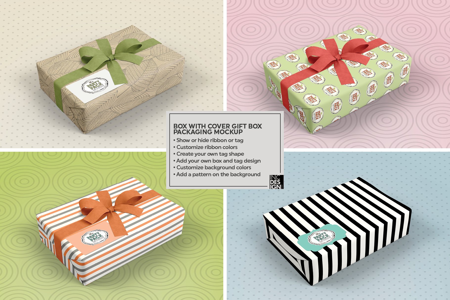 The Party Pack Mockup Collection VOLUME 8 (555365) | Branding | Design ...