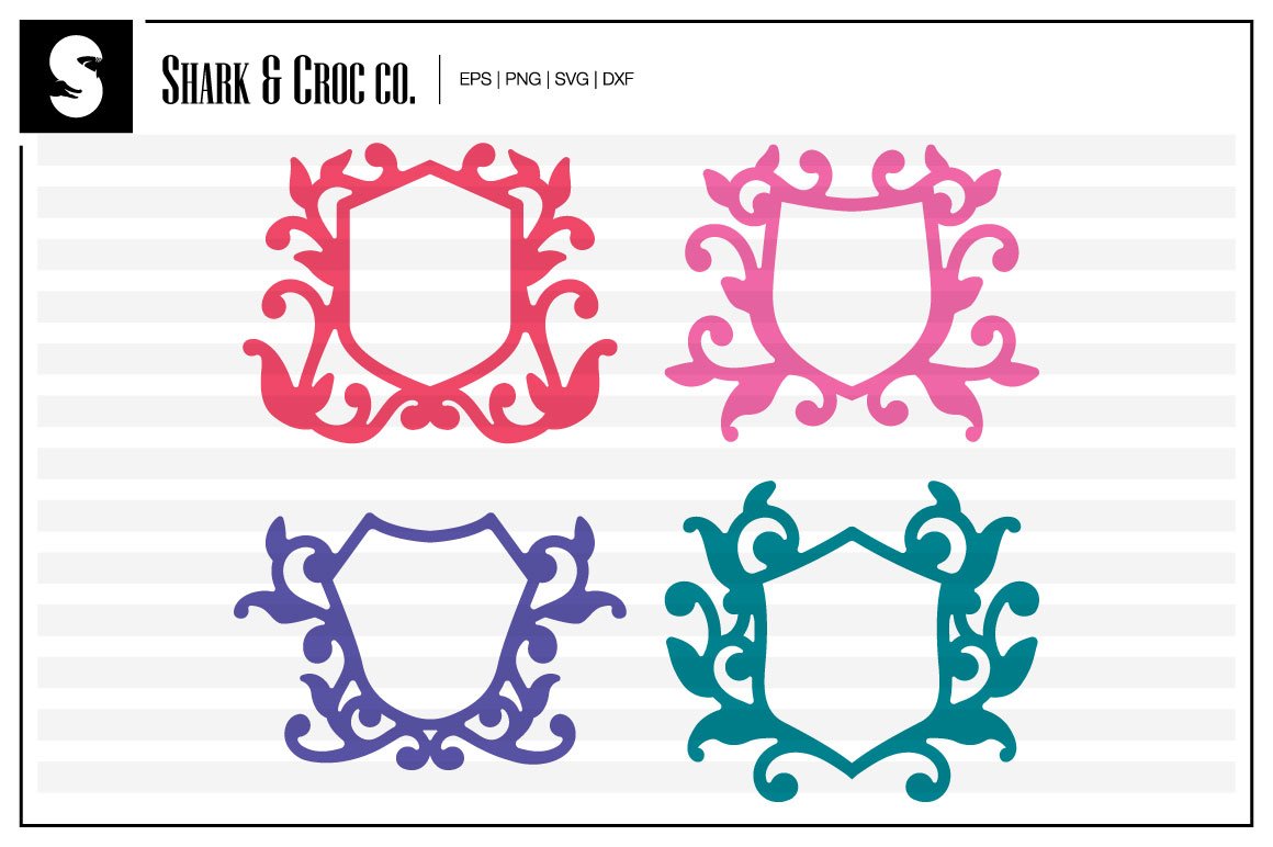 The Monogram Bundle (555965) | Cut Files | Design Bundles