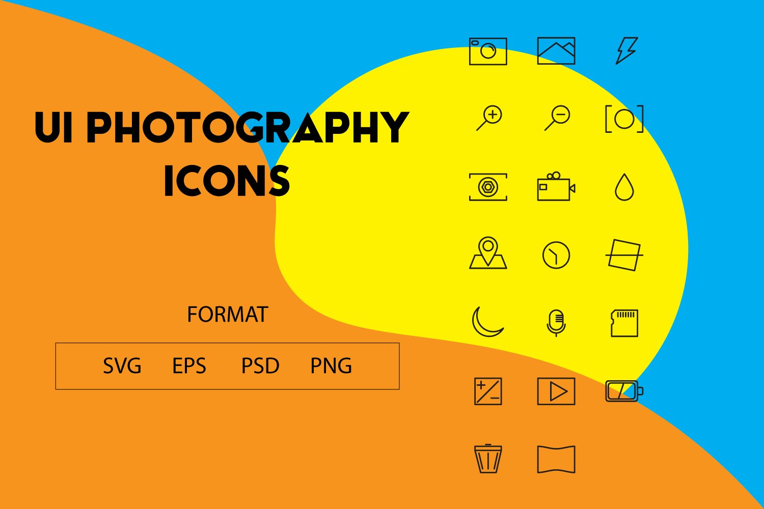 UI Photography icons (936669) | Icons | Design Bundles