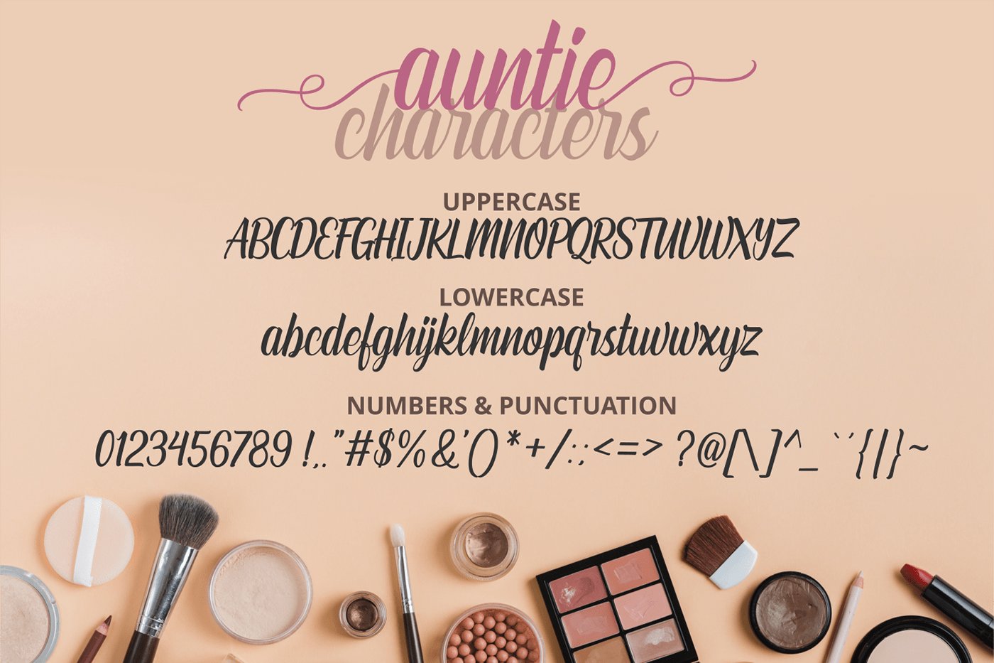 Auntie (568835) | Calligraphy | Font Bundles