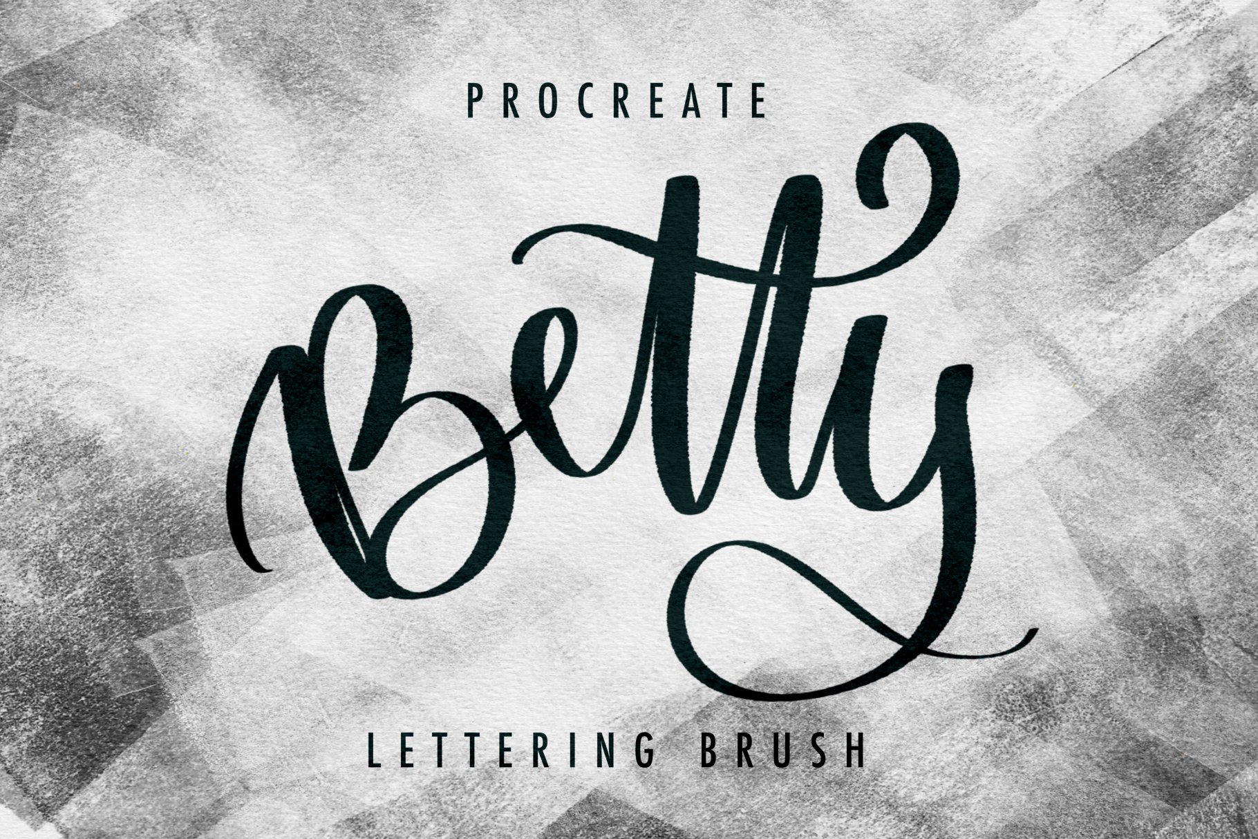 Betty- Hand lettering brush.