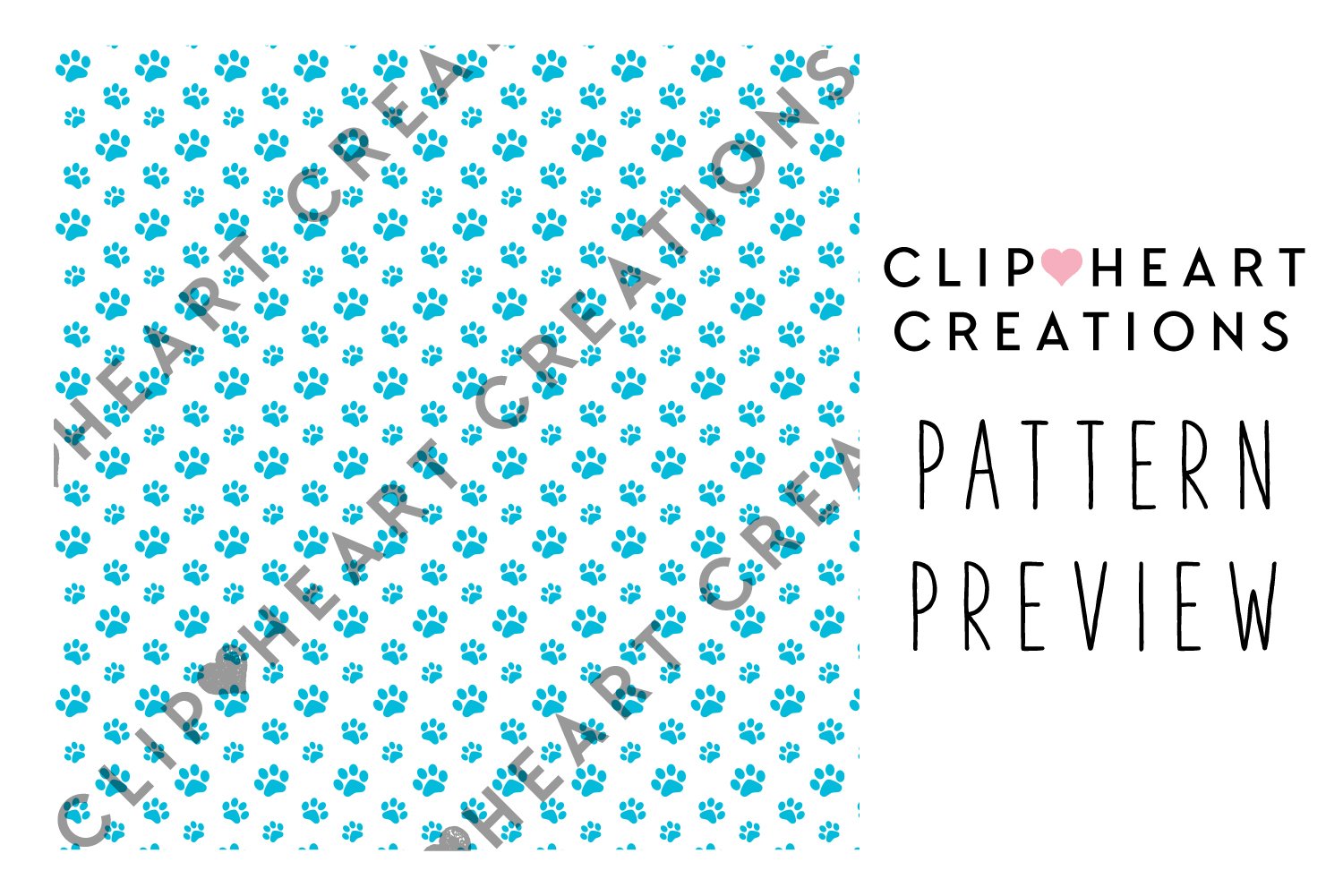 100 Color Paw Print Pattern Digital Papers - rainbow colors (124176 ...