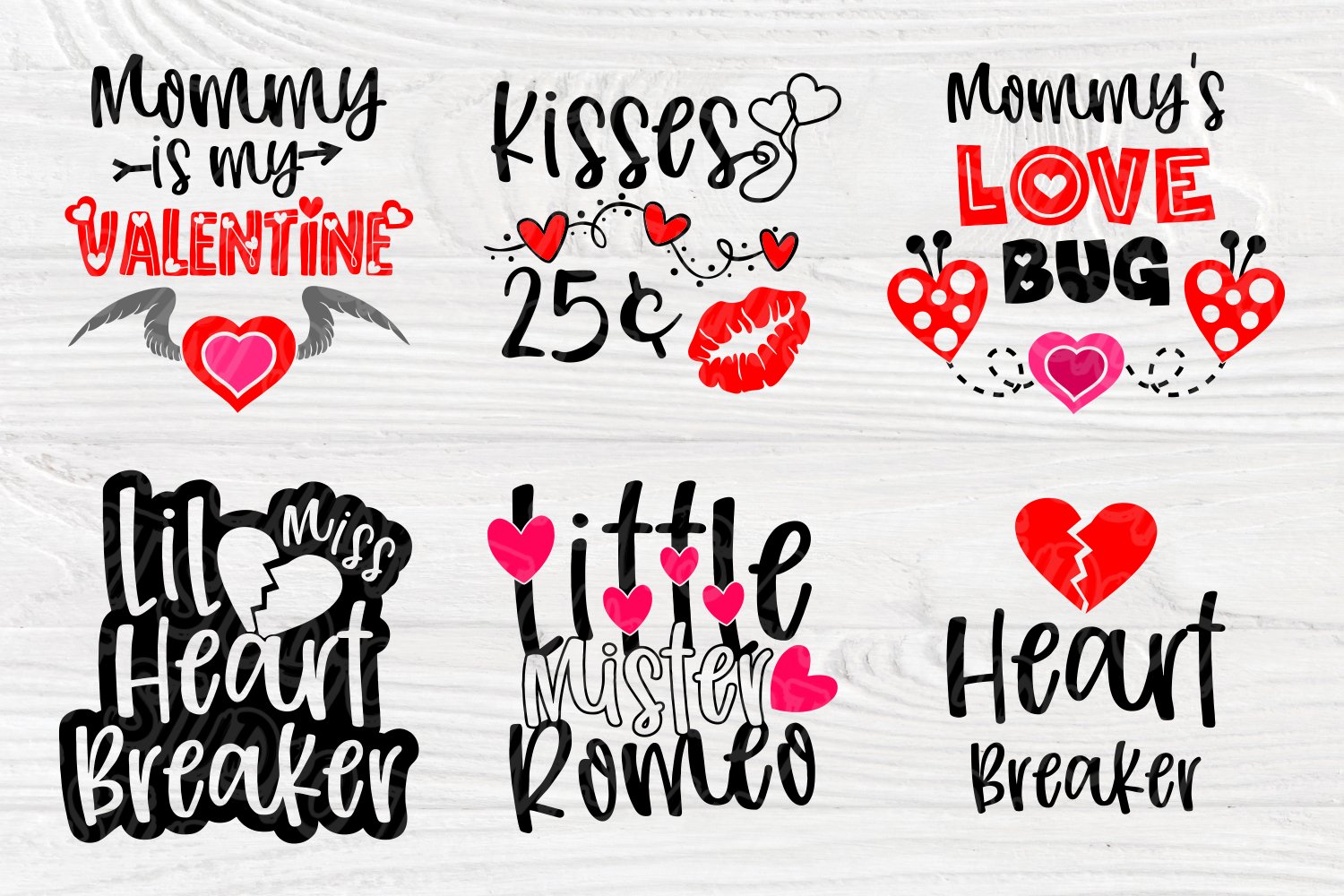 Valentine's Bundle SVG | Cut Files for Crafters | Kids SVG (460597 ...