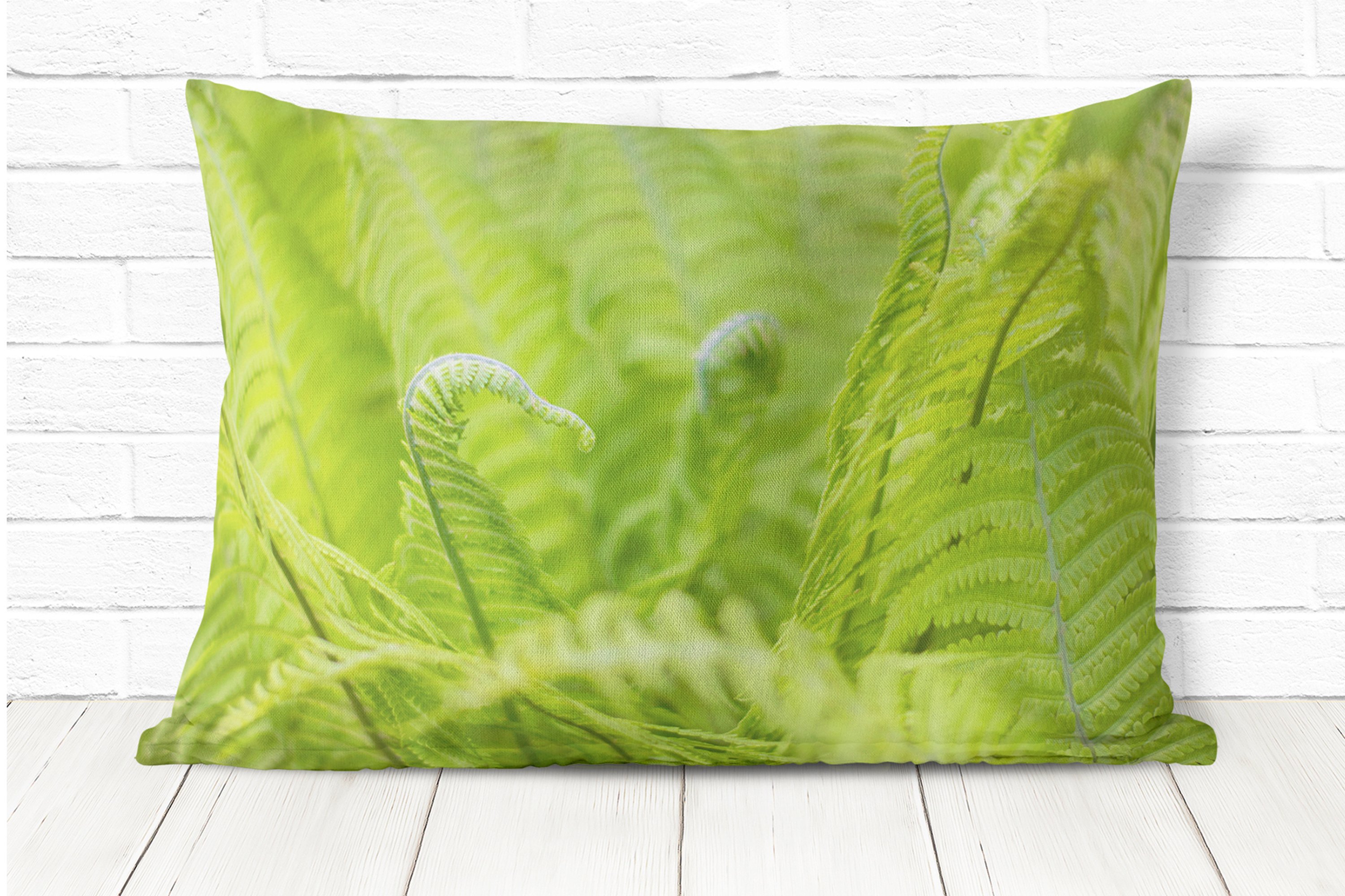 Summer background with fern (707669) | Nature | Design Bundles