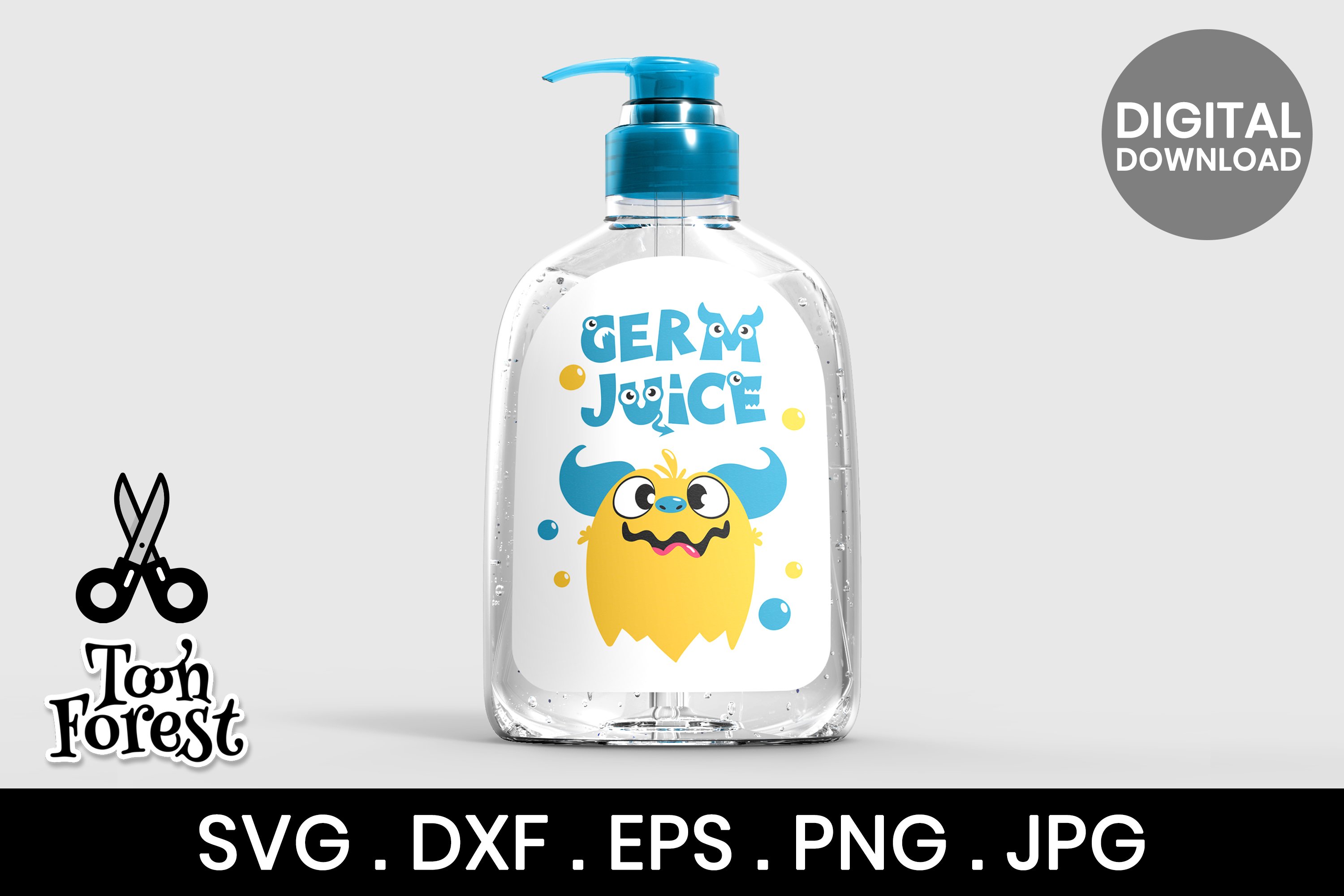 Germ Juice SVG, DXF, EPS, and Png cut files (976530) | Cut Files ...