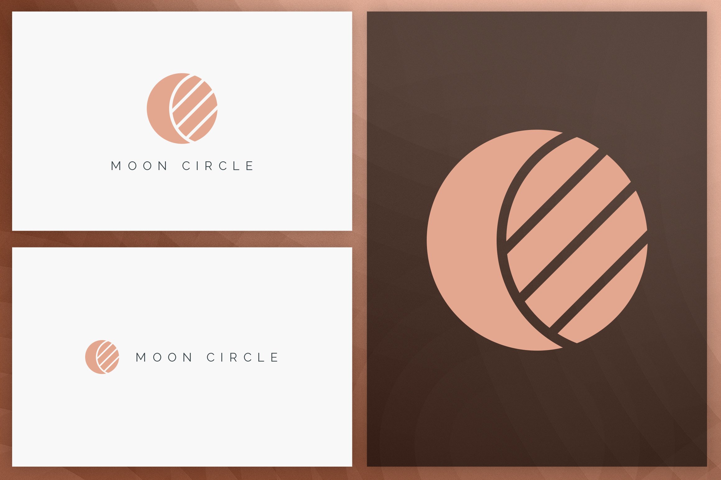 20 Circle geometric logos - filled (34116) | Icons | Design Bundles