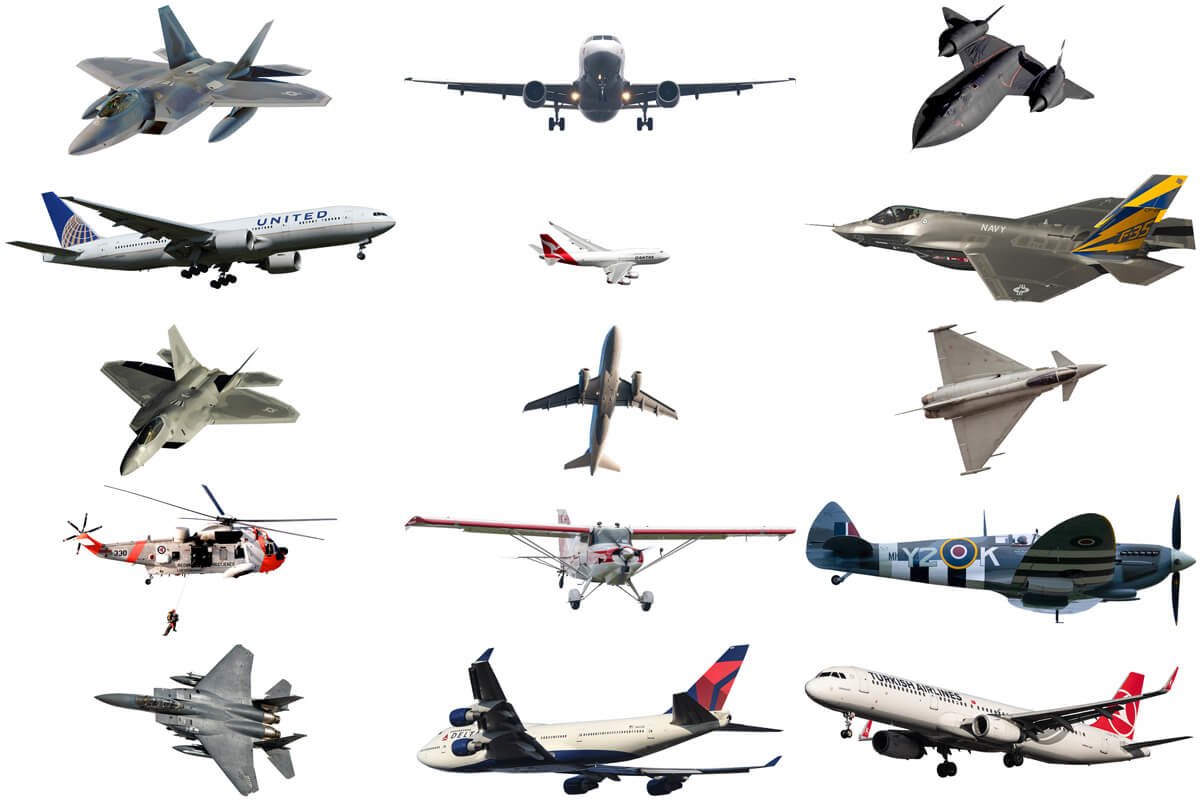 30 Aircraft Png File Photoshop Overlays (659624) | Elements | Design ...