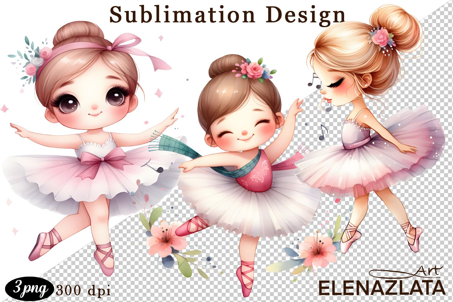 Baby Ballerina Tutu Clipart