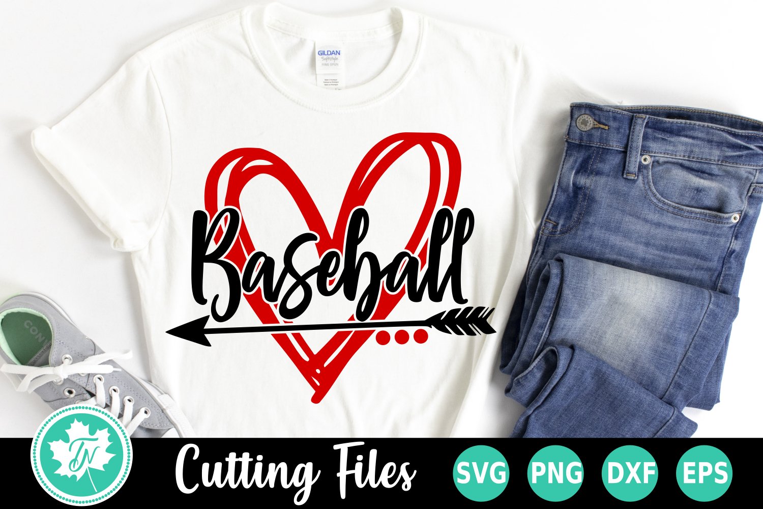 Baseball SVG | Baseball Heart