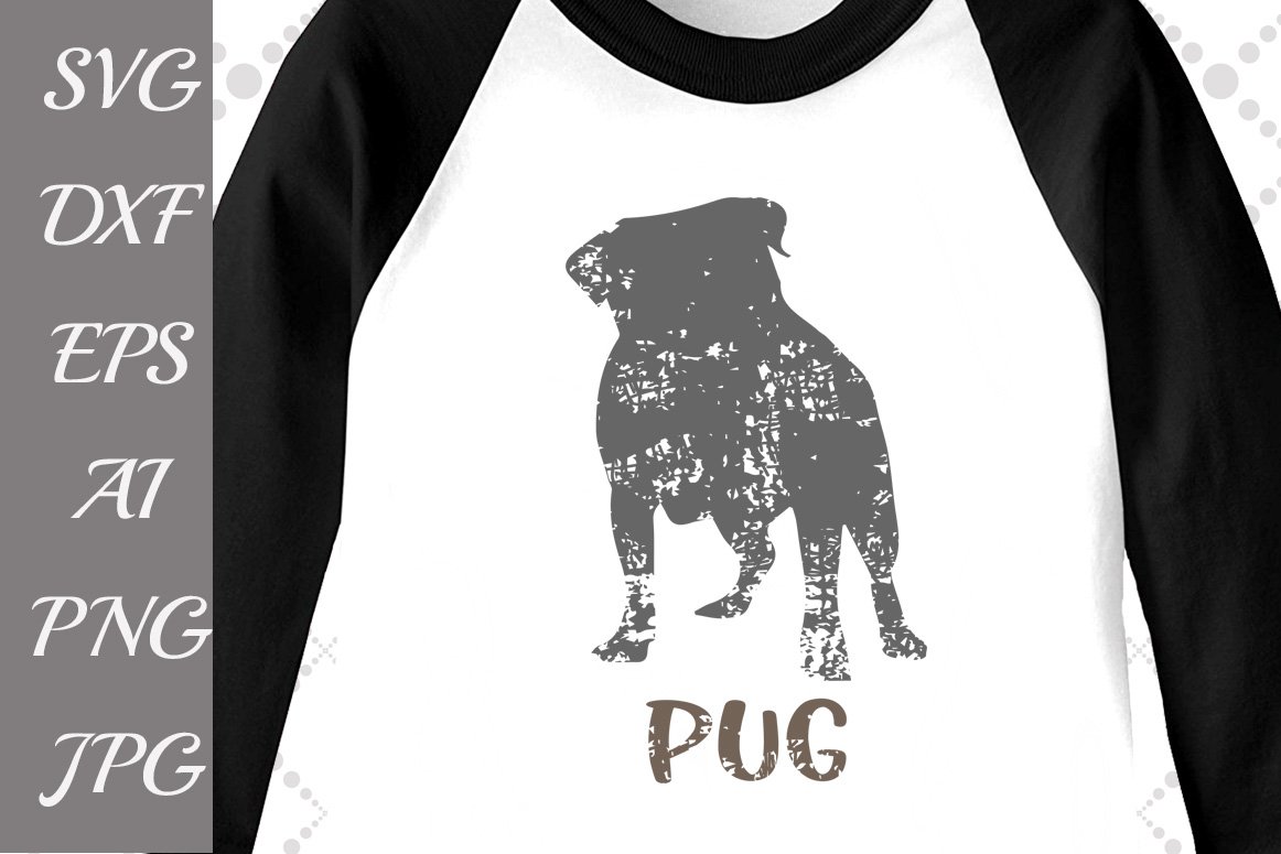 Pug Svg (63157) | Illustrations | Design Bundles