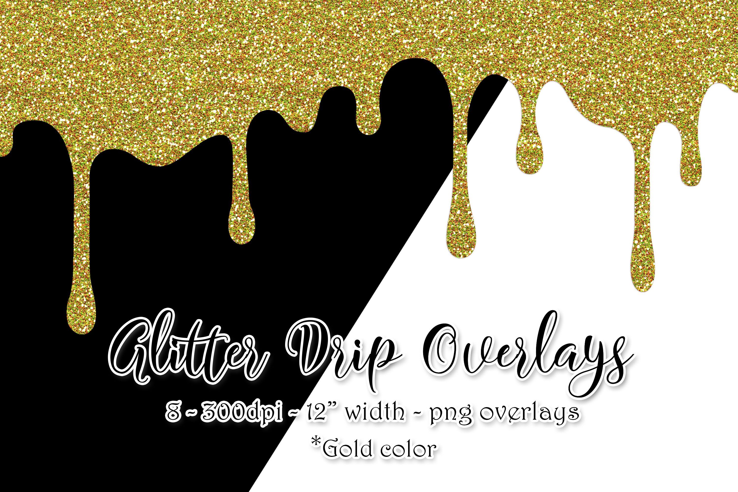 Dripping Gold Background