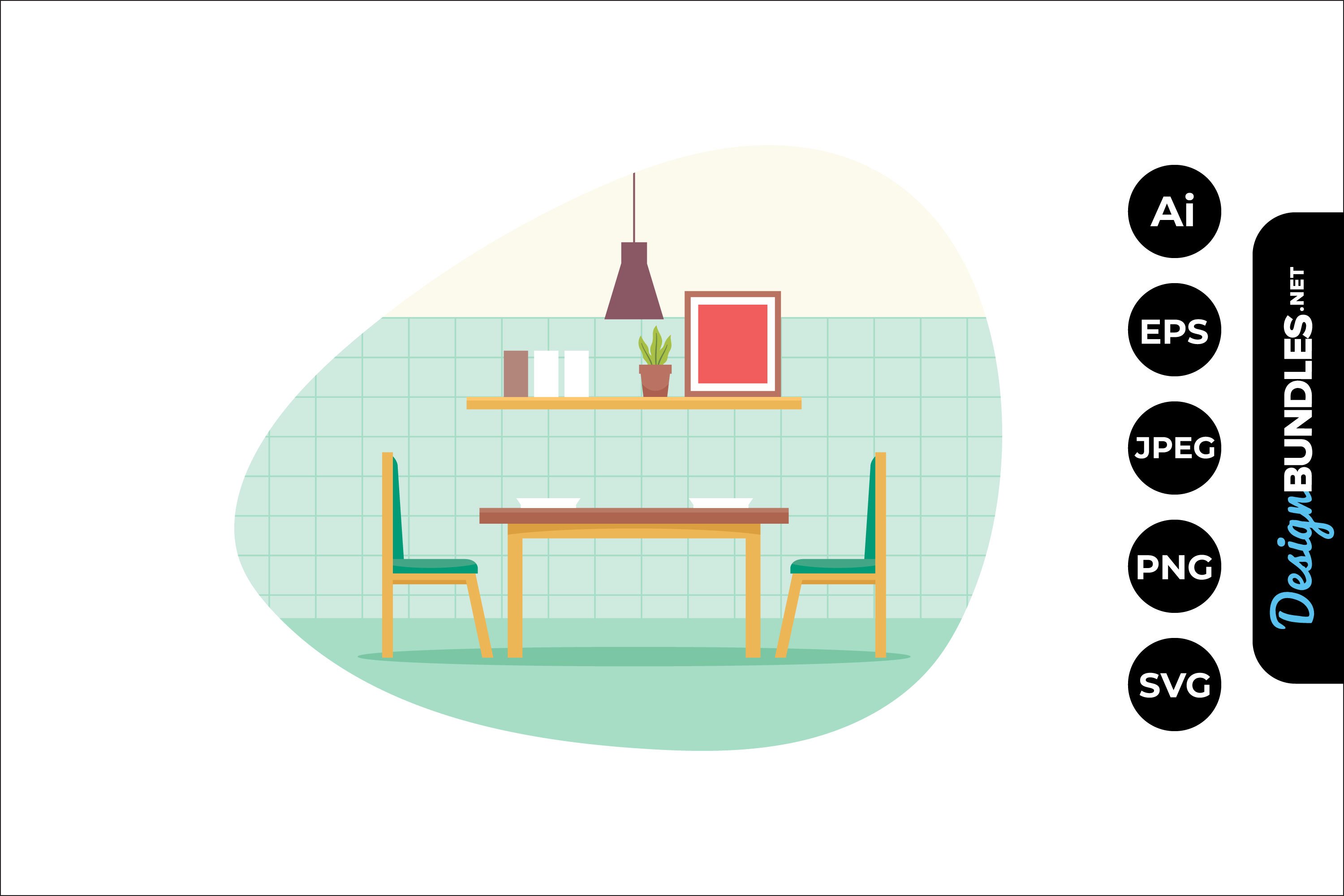 Dining Room Clipart