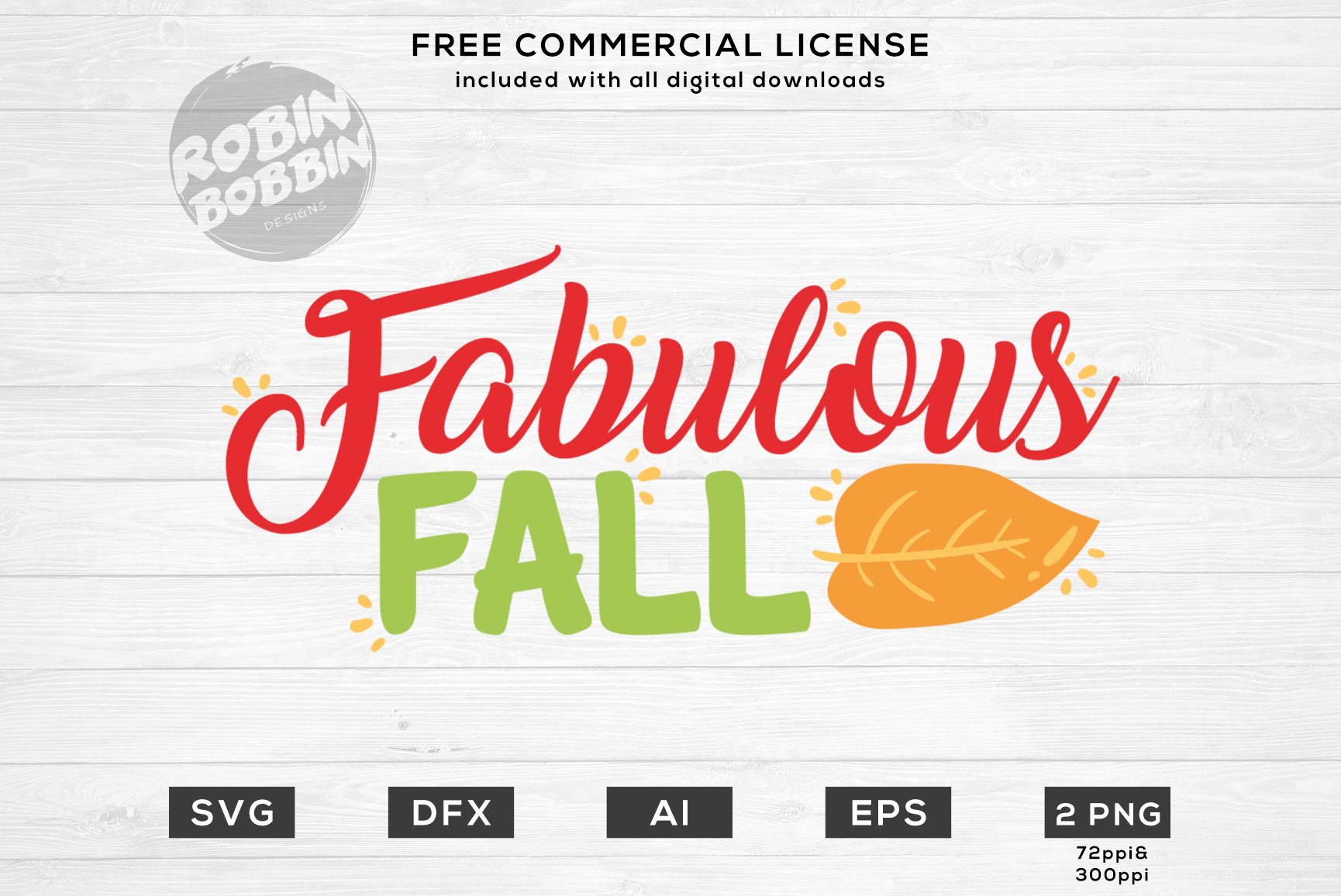 Fabulous Fall - Autumn SVG File (160649) | SVGs | Design Bundles