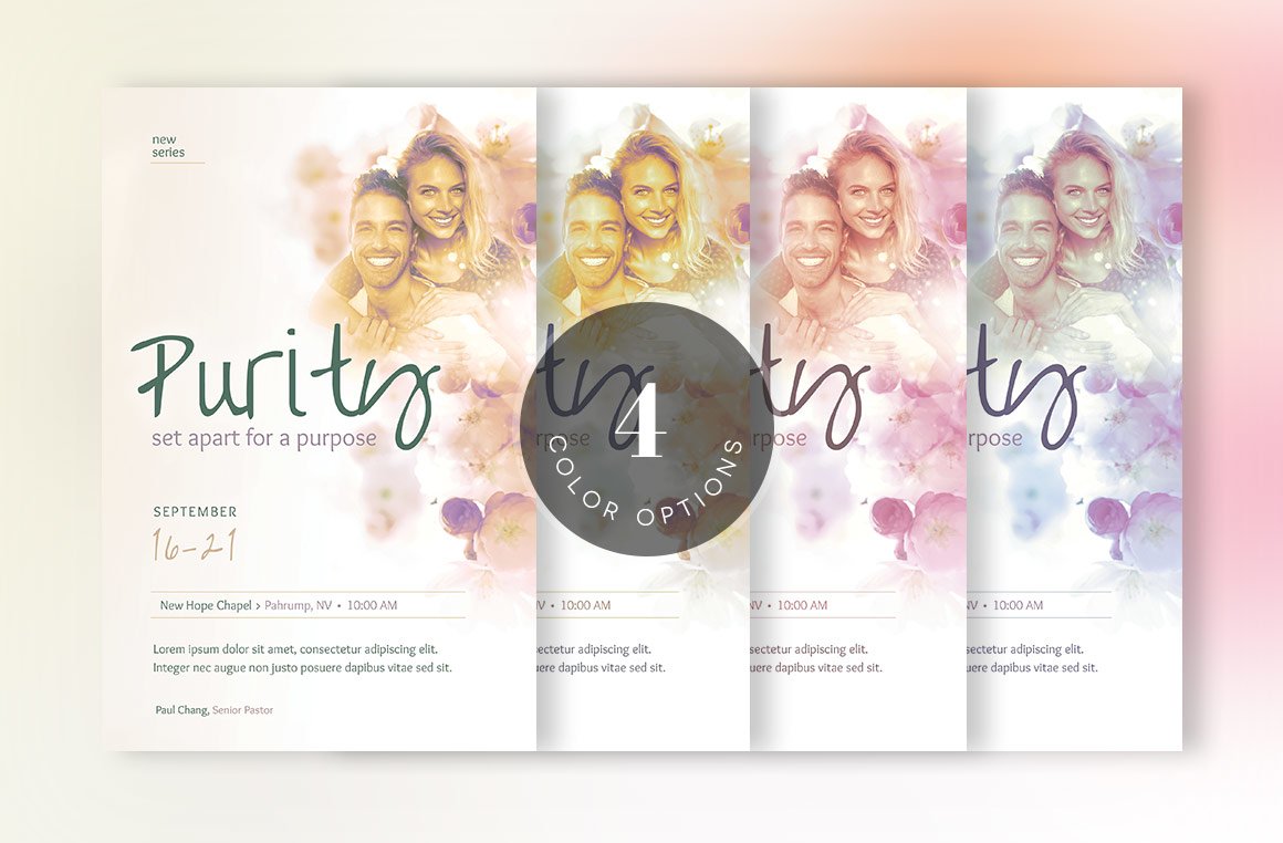 Purity Church Flyer