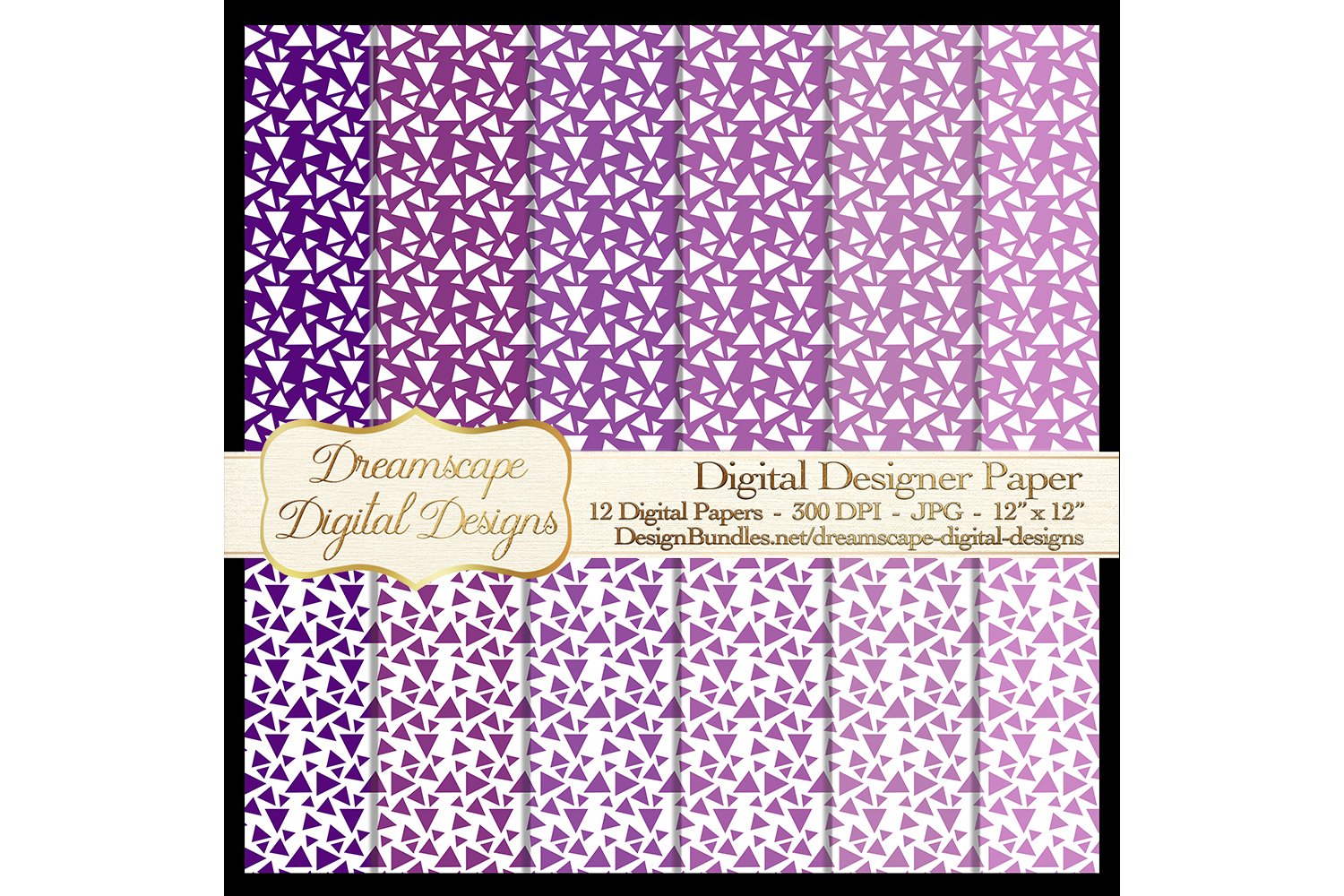Digital Papers - Purple and White (Set 4) - 12 jpg Images at 300 DPI ...