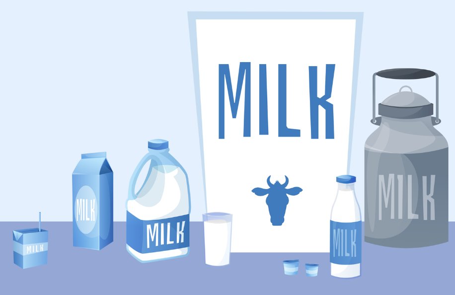 Milk illustration (53551) | Illustrations | Design Bundles