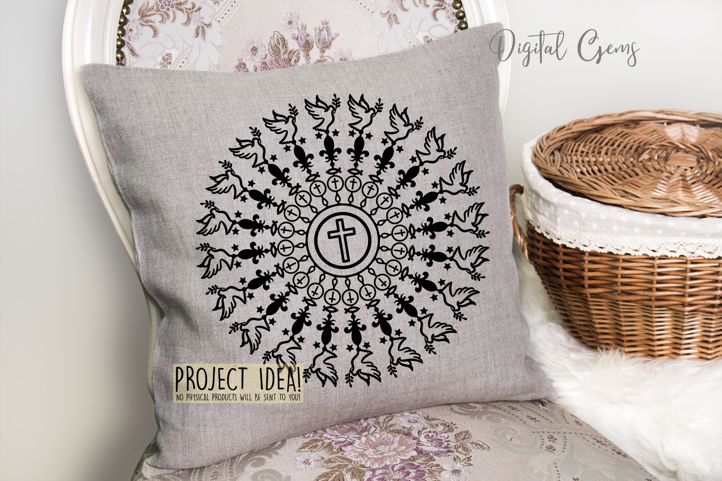 Mandala, Religious SVG / PNG / EPS / DXF Files (349766) | SVGs | Design ...