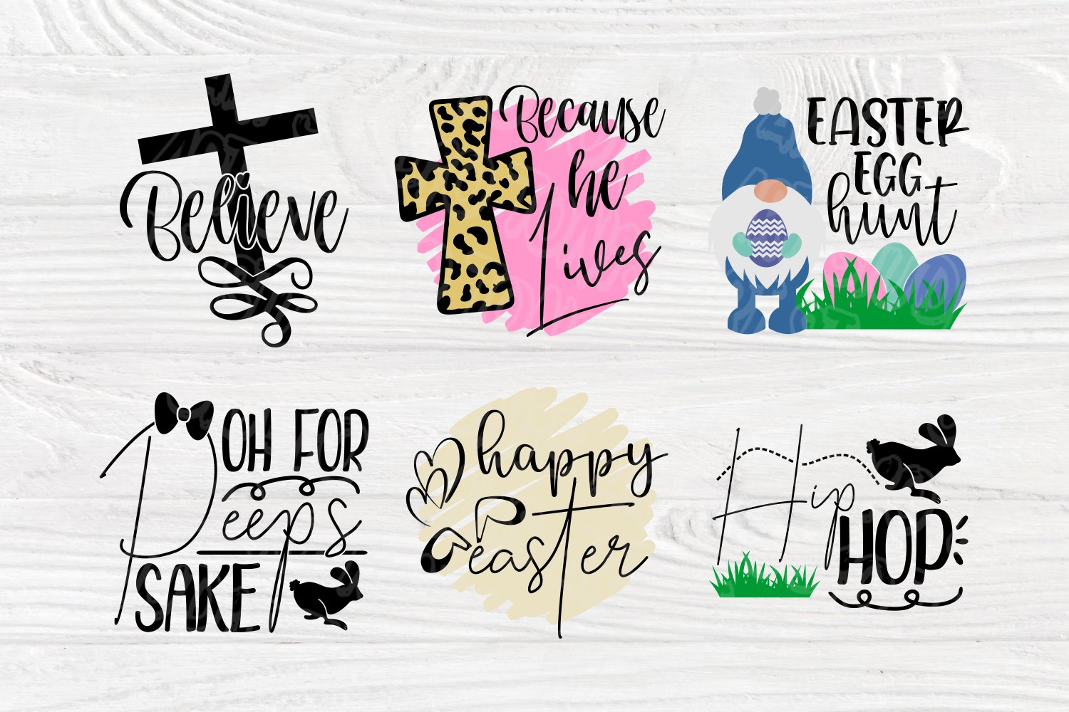 Easter SVG Bundle | Happy Easter Svg | Easter Cut Files (519711) | Cut ...