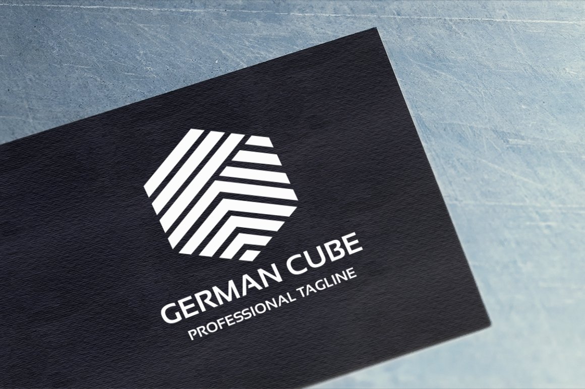 German Cube Logo (660855) | Logos | Design Bundles