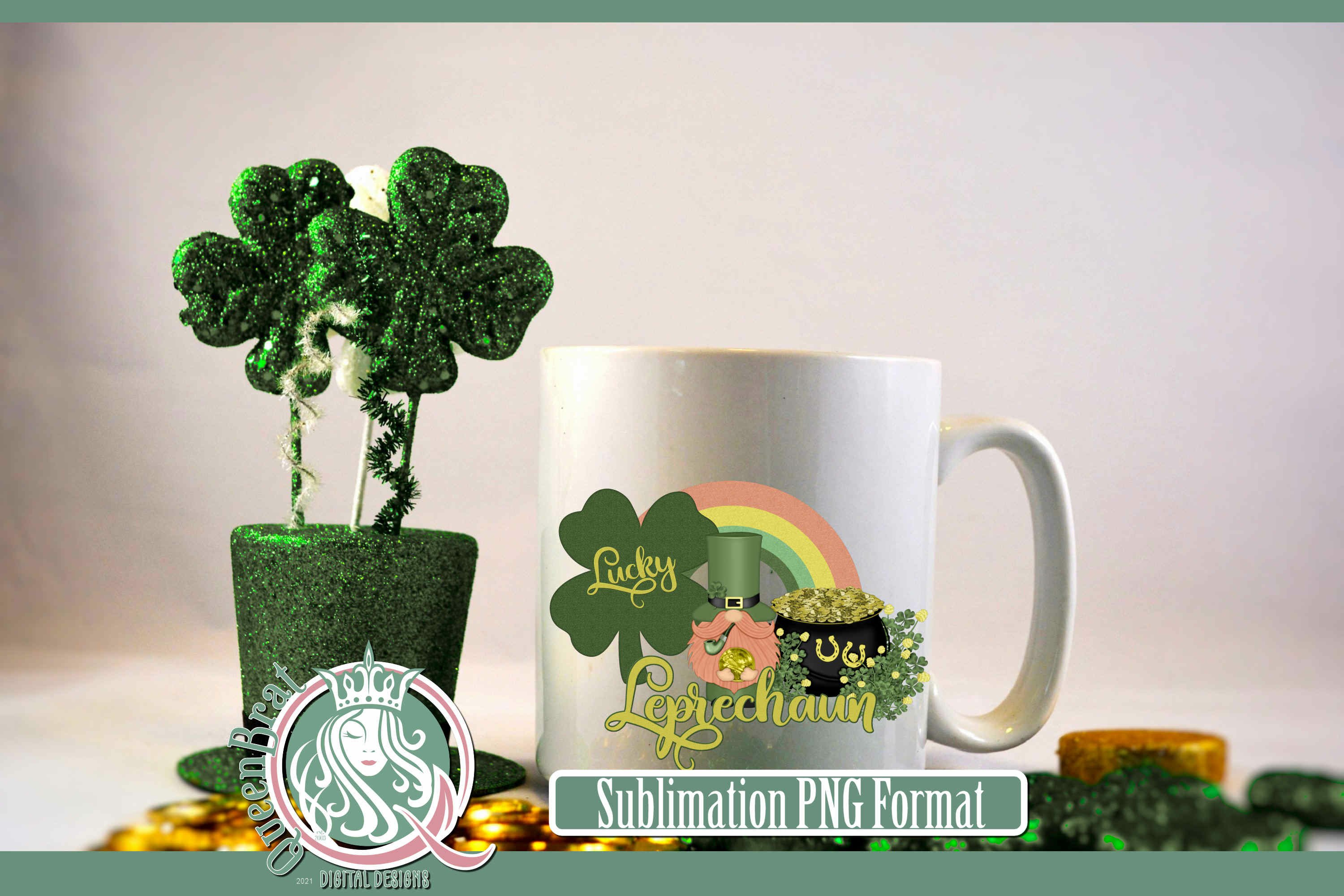 Lucky Leprechaun Gnome Sublimation (1225087) | Sublimation | Design Bundles