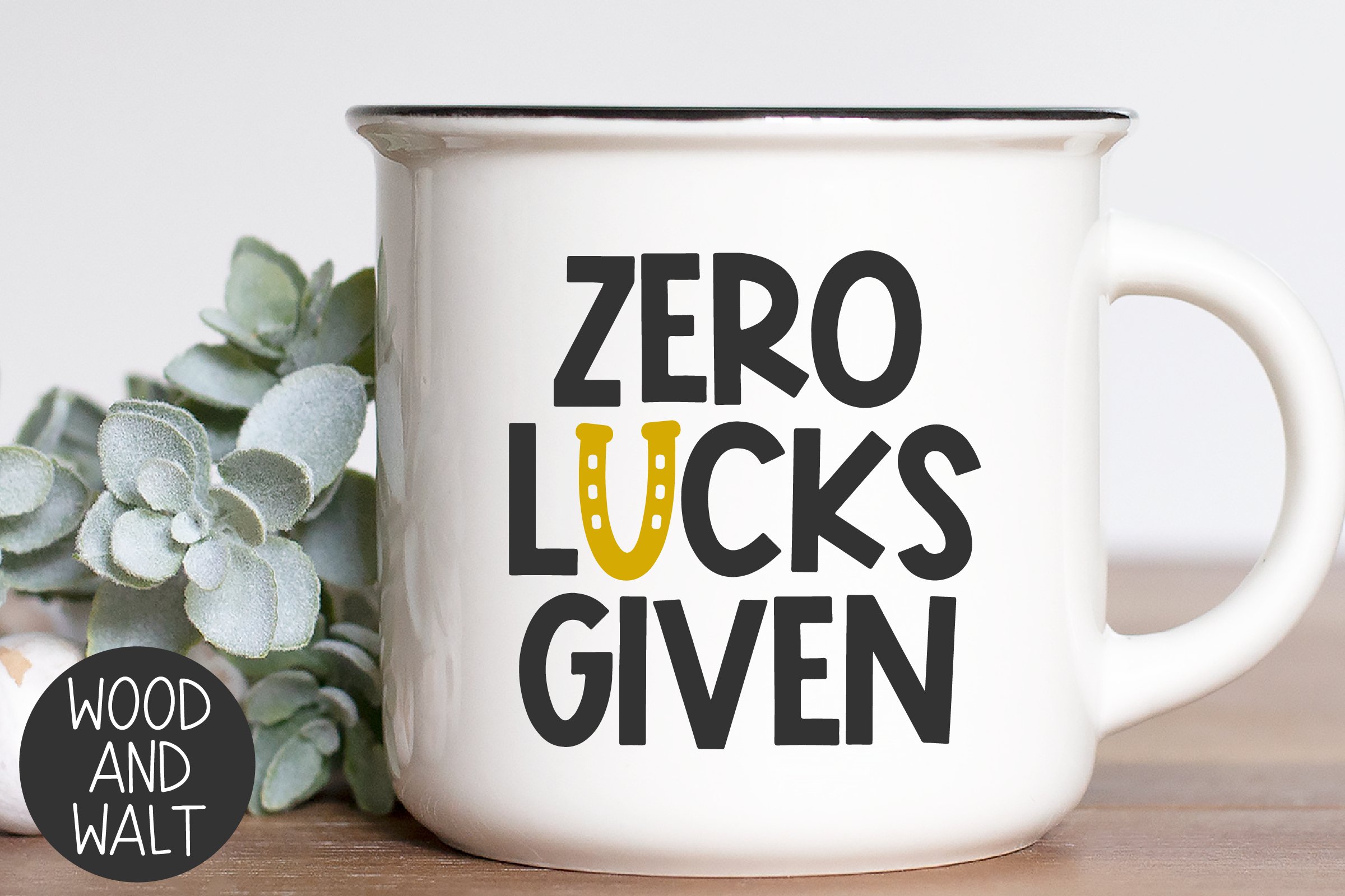 Zero Lucks Given SVG | St. Patrick's Day Cut File (1156225) | Cut Files ...