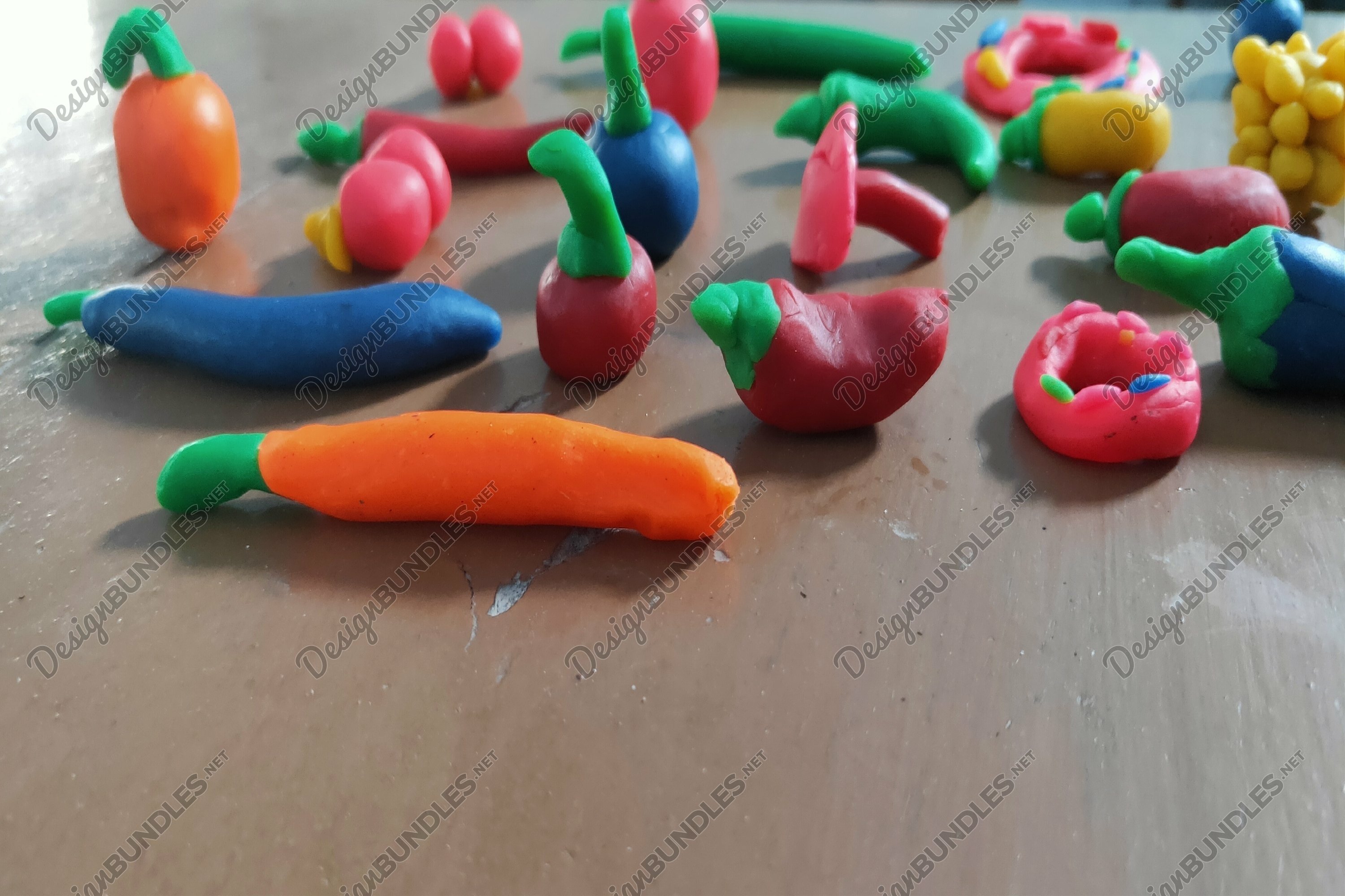 beautiful landscape of work made of plasticine (1221150) | Nature ...