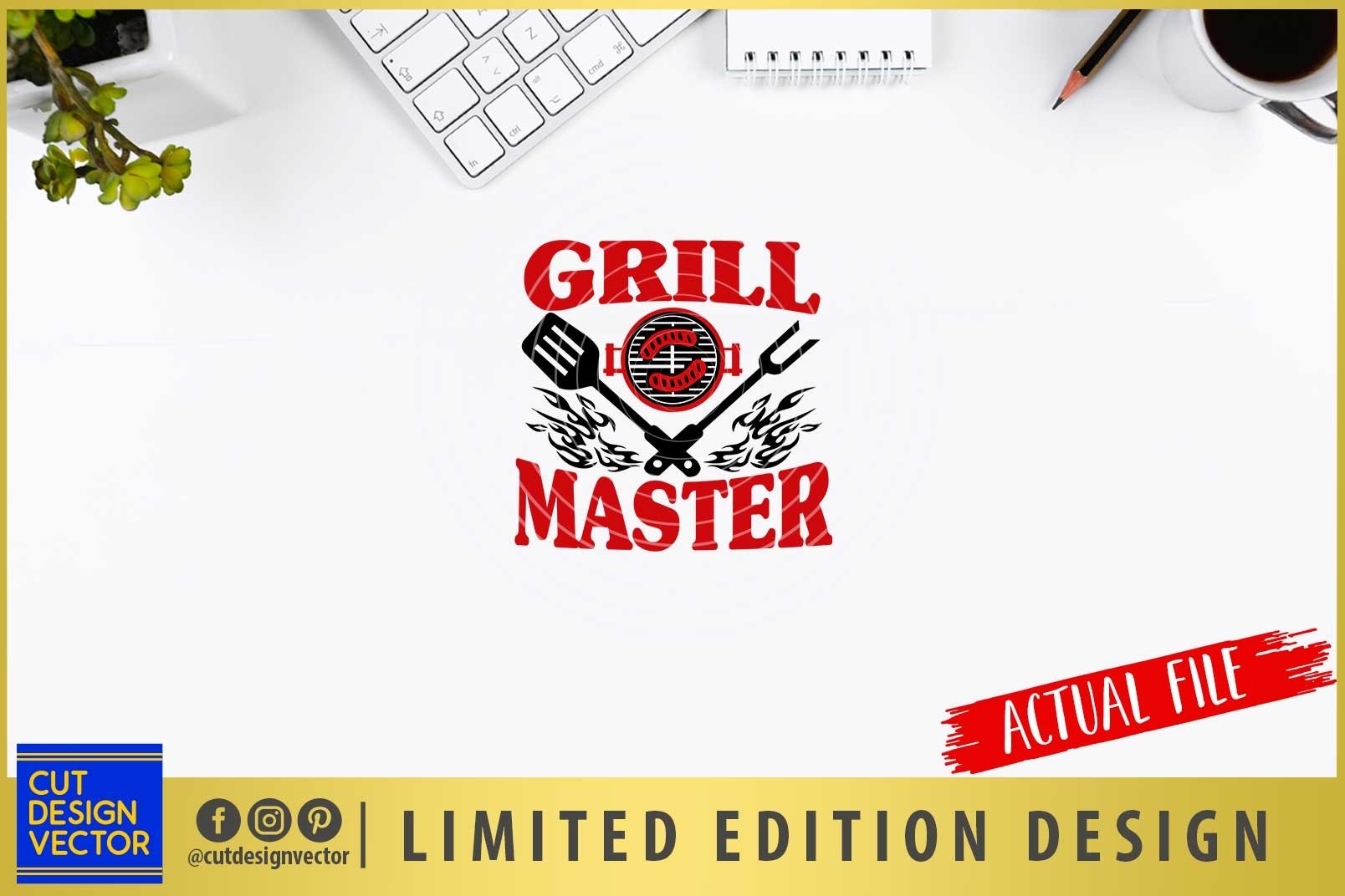 Grill Master SVG (676275) | SVGs | Design Bundles