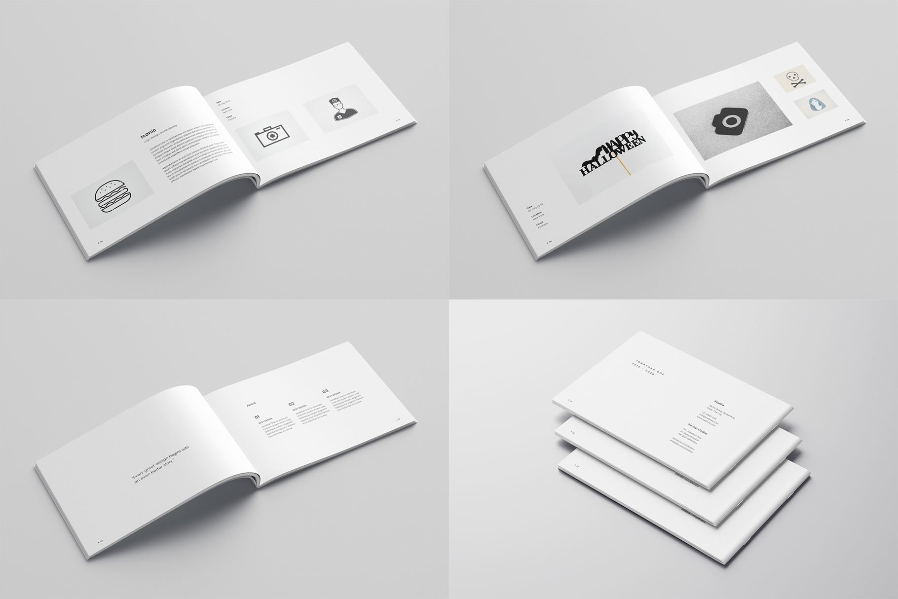 A5 Design Portfolio (567163) | Brochures | Design Bundles