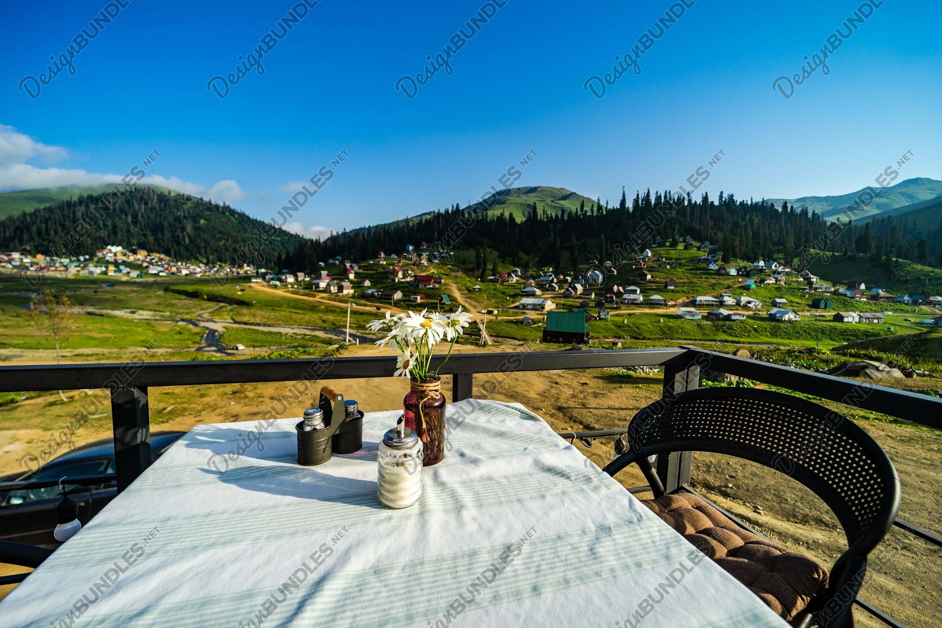 Nature of Bakhmaro resort in western part of Georgia (2225526 ...