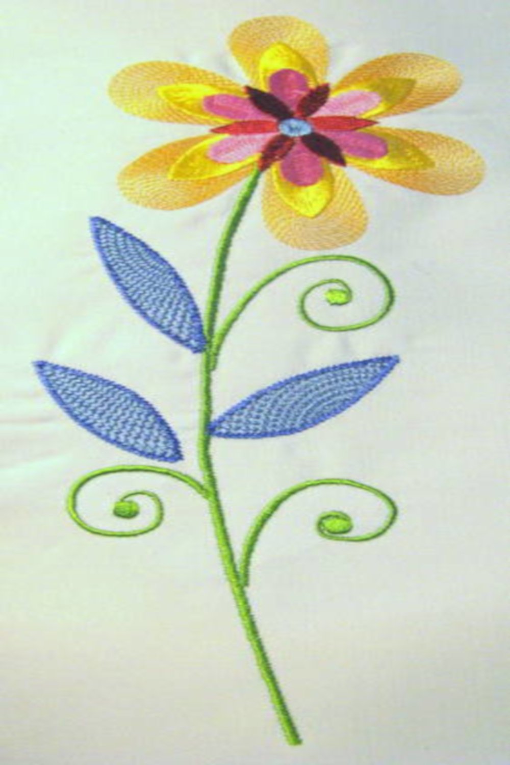 Vintage Flowers Machine Embroidery Design Set (141979) | Embroidery ...