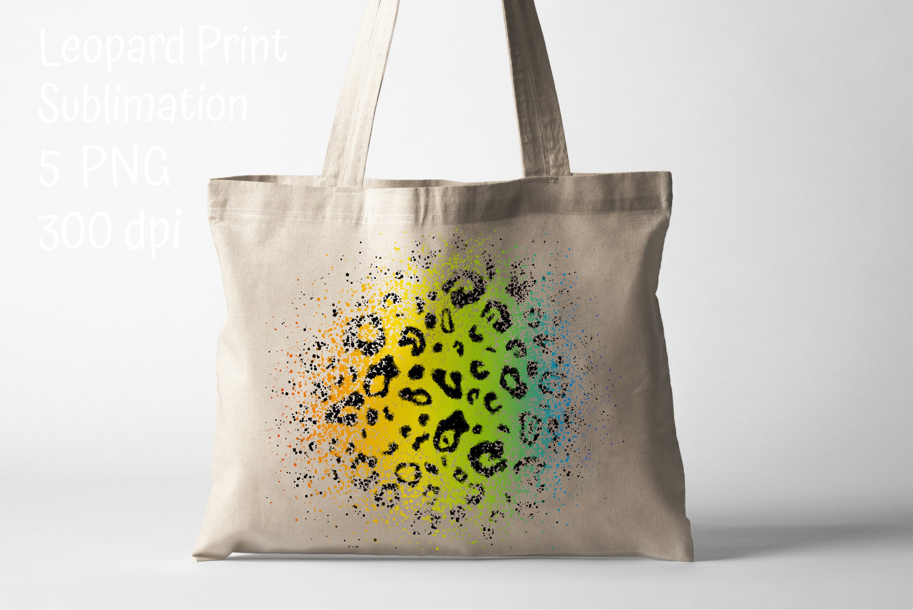 Leopard Print Sublimation. Bleach effect PNG (1078286) | Sublimation ...