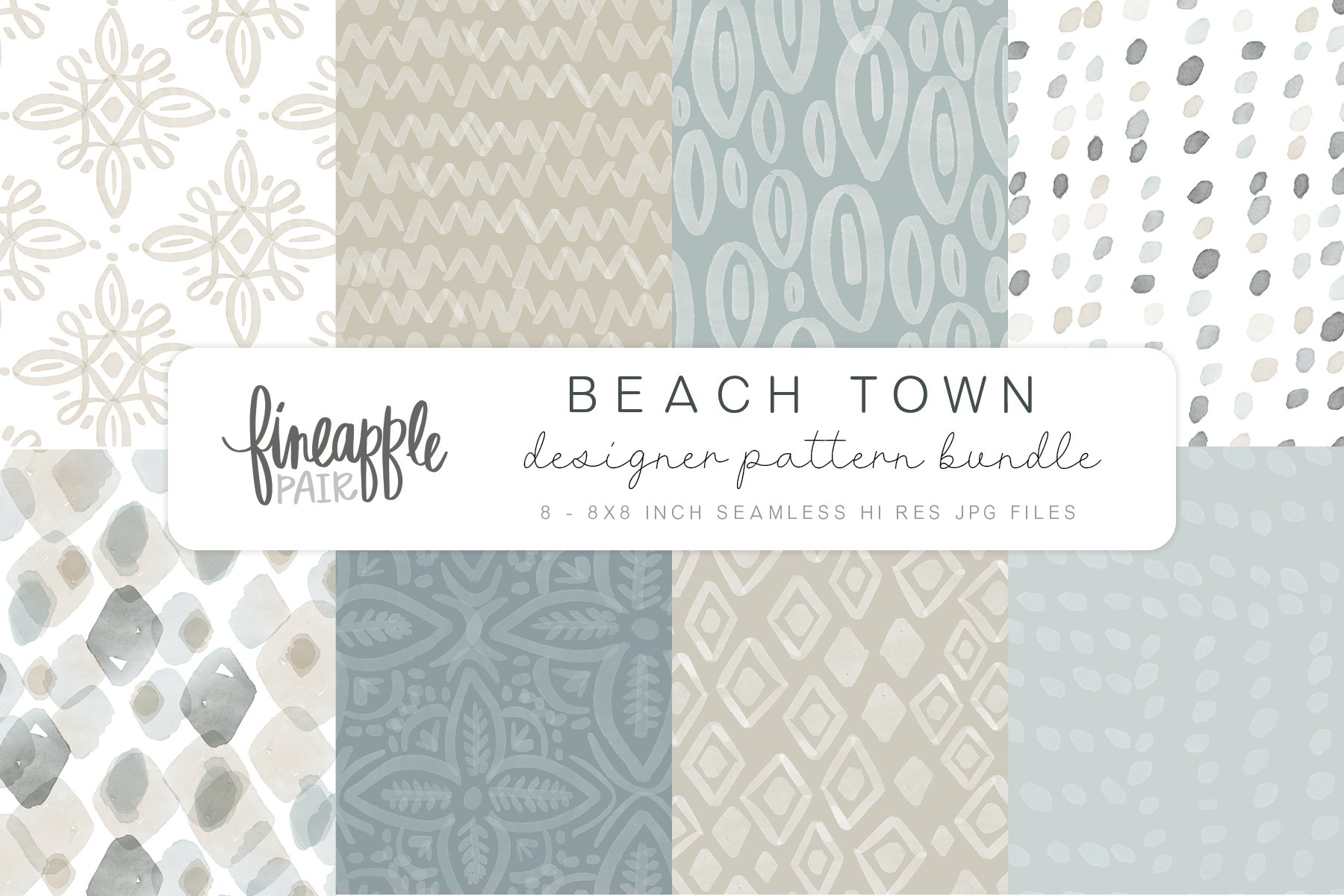 Beach Town Pattern Bundle DH