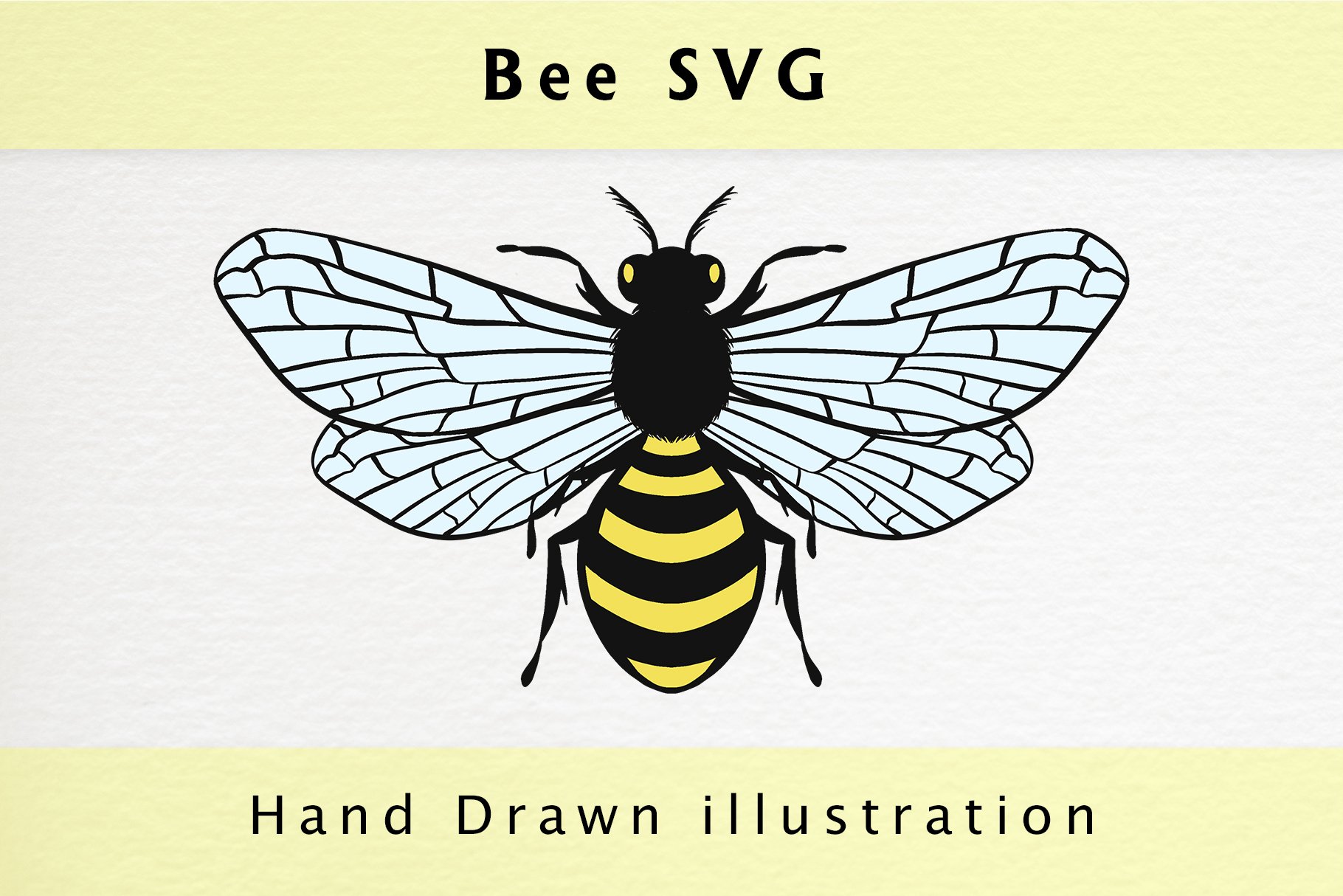 Bee SVG File (1370289) | SVGs | Design Bundles