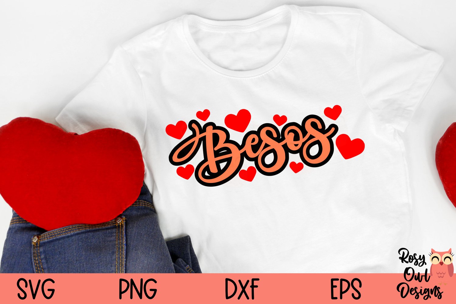 Besos SVG | Kisses | Valentine | Hearts | Love | Latinx (1794192 ...