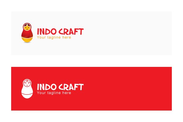Indo Craft - Illustrative Stock Logo Template for Handicraft (7223 ...