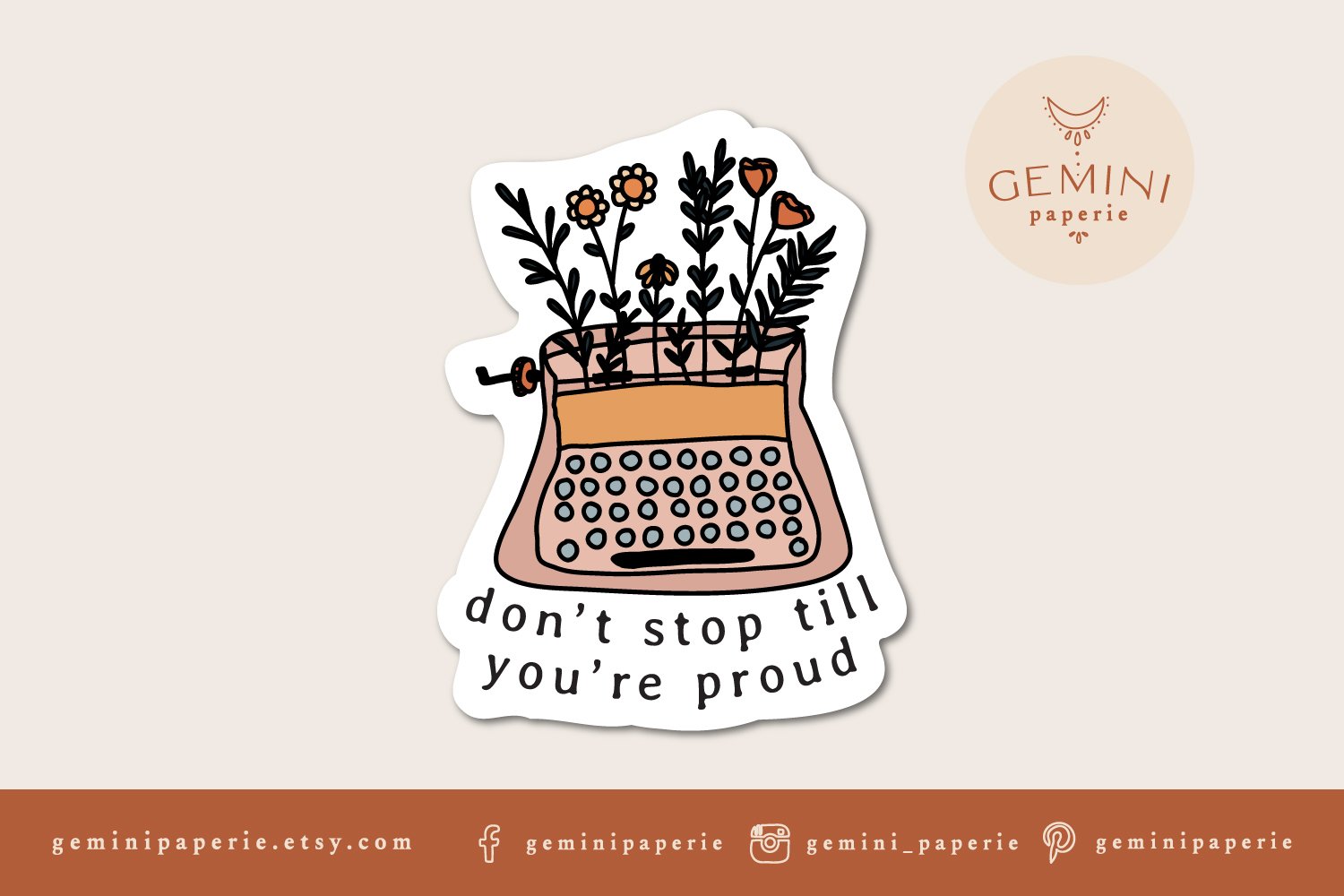 Print and Cut Sticker | Printable Laptop Sticker for Cricut (915391 ...