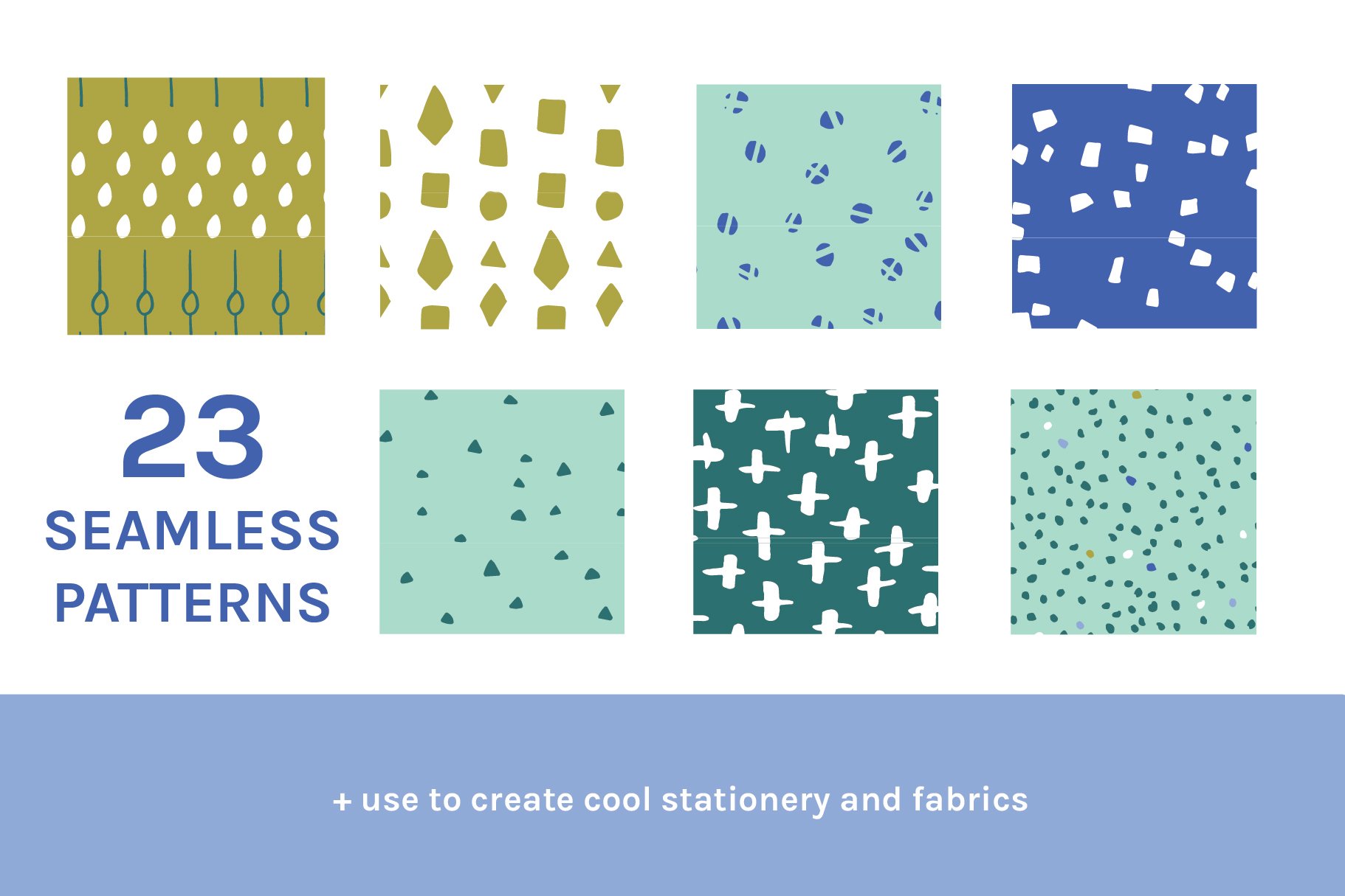 Tiny Patterns (119615) | Patterns | Design Bundles