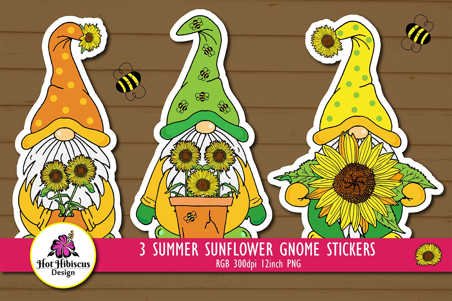 Summer Gnome Stickers SALE Stickers Embellishments etna.com.pe