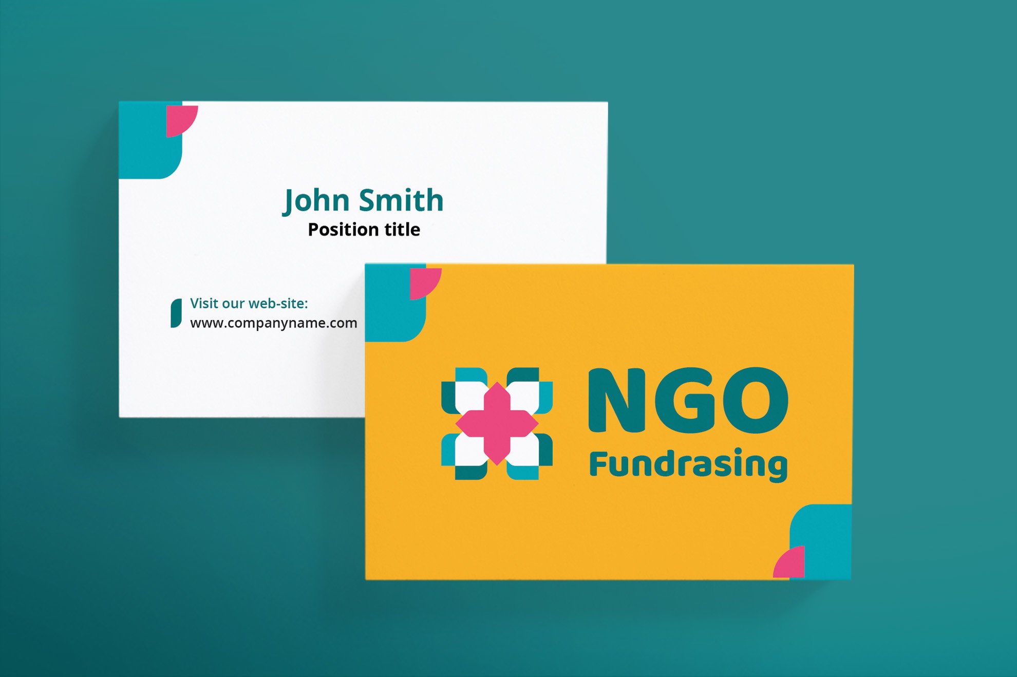 NGO Business Card (443104) | Business Cards | Design Bundles