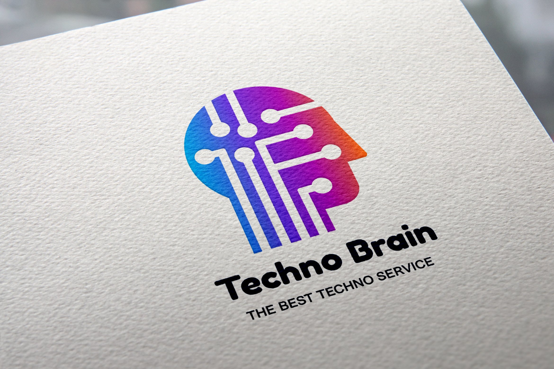 Techno Brain Logo (314268) | Logos | Design Bundles