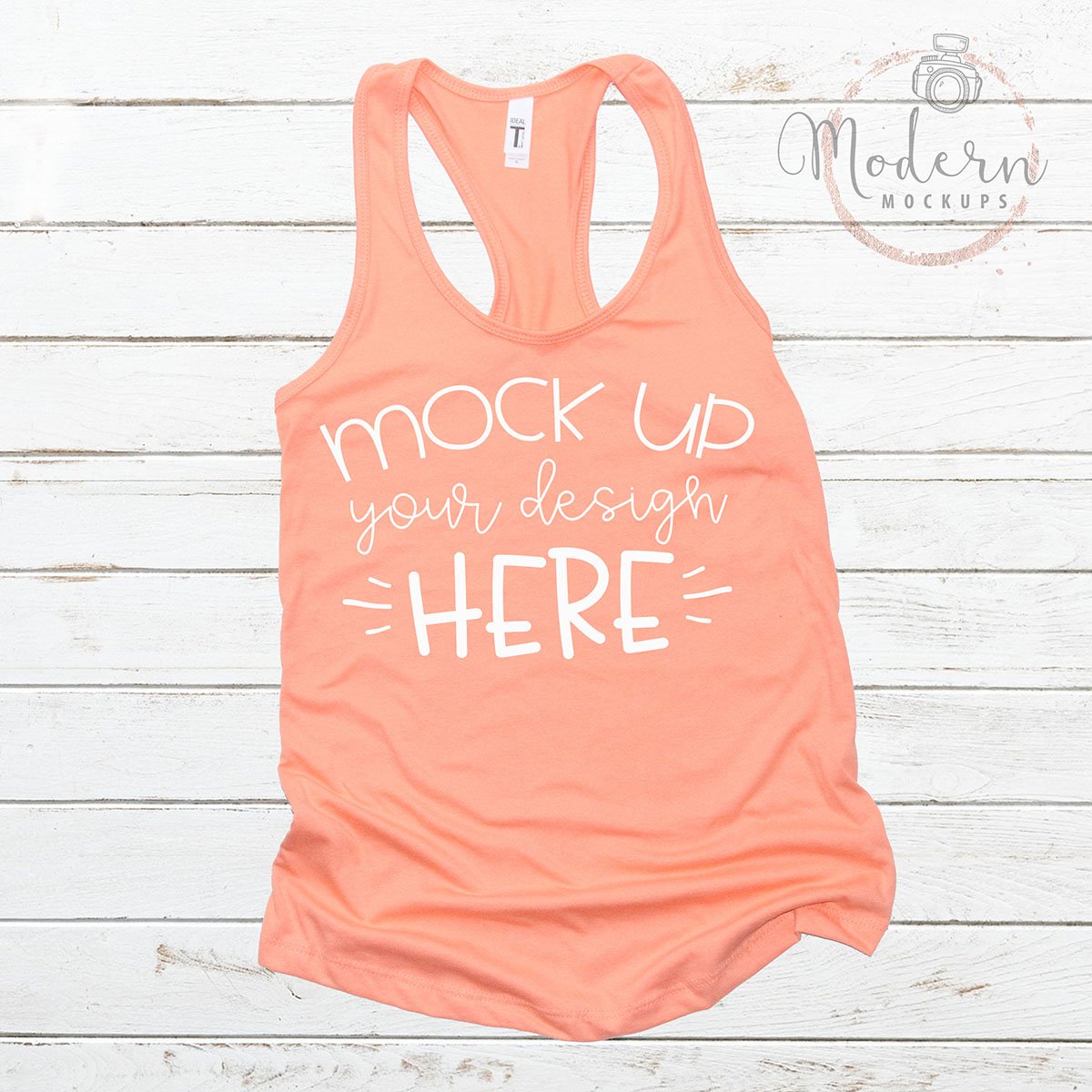 Mock up Next Level 1533 Light Orange Mockup (95453) | Mockups | Design ...