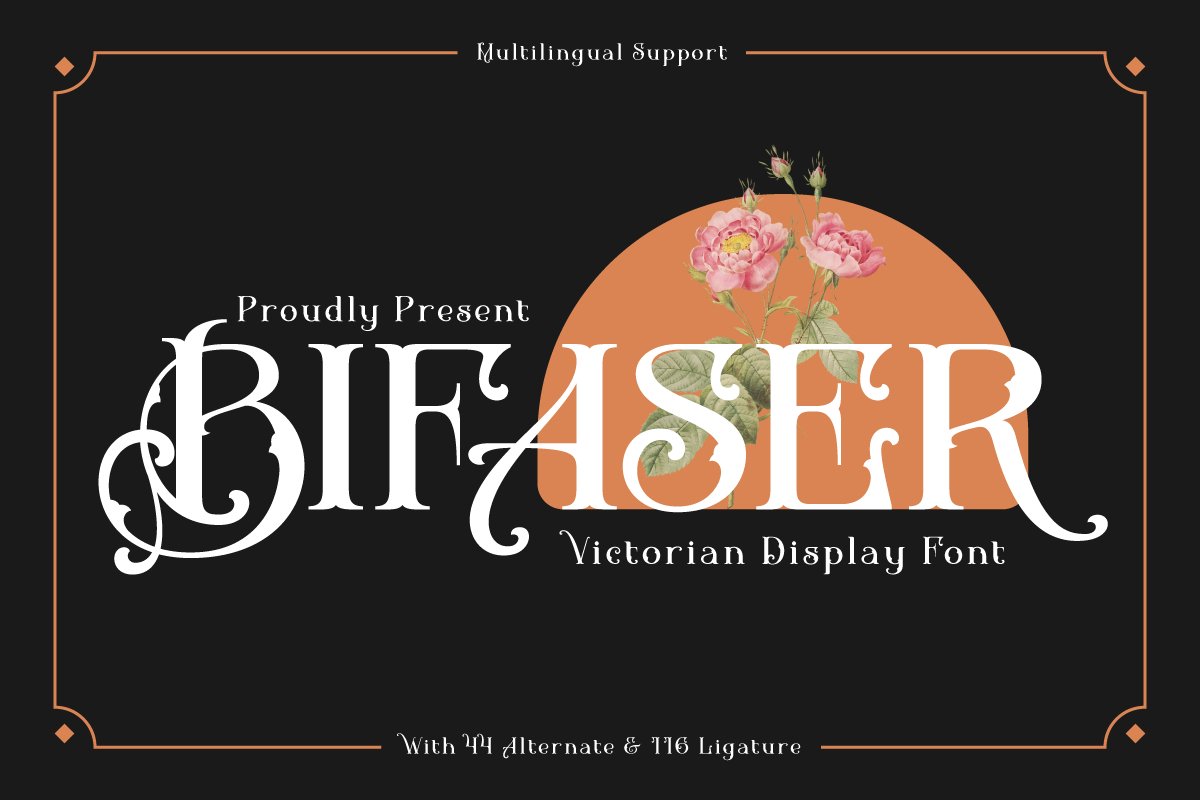 Victorian Lettering W