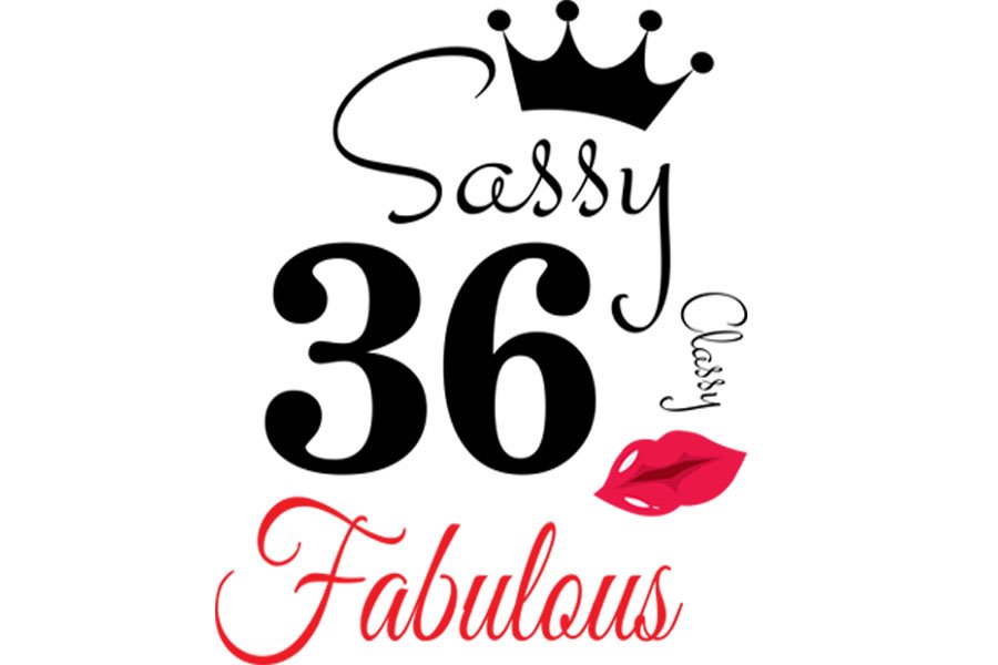 Sassy and classy 36 birthday Svg, 36 Birthday svg, 36 Birthd (1412876 ...