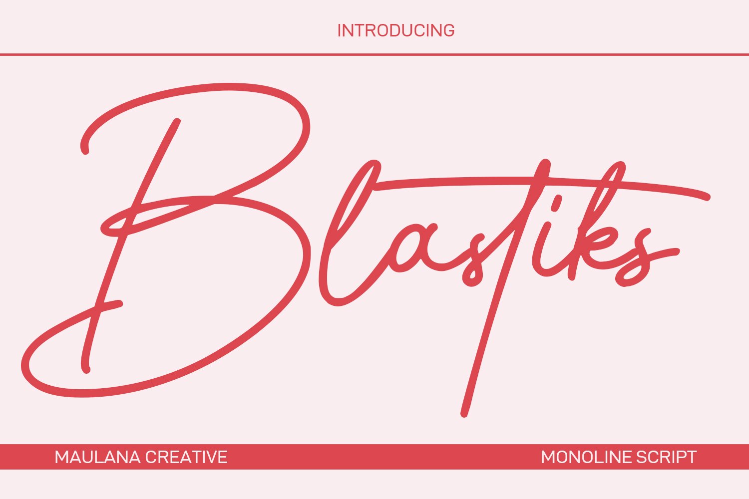 Blastiks Signature Font (1846106) | Calligraphy | Font Bundles